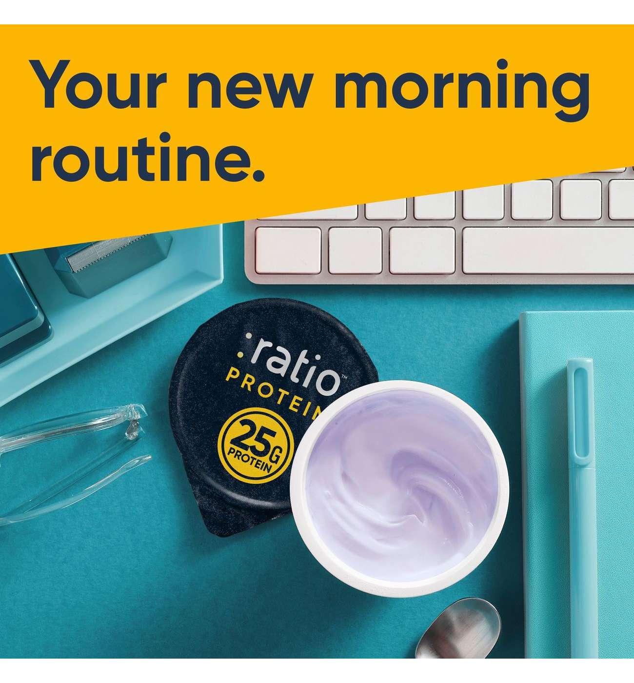 :ratio 25g Protein Blueberry Dairy Snack - Shop Yogurt at H-E-B