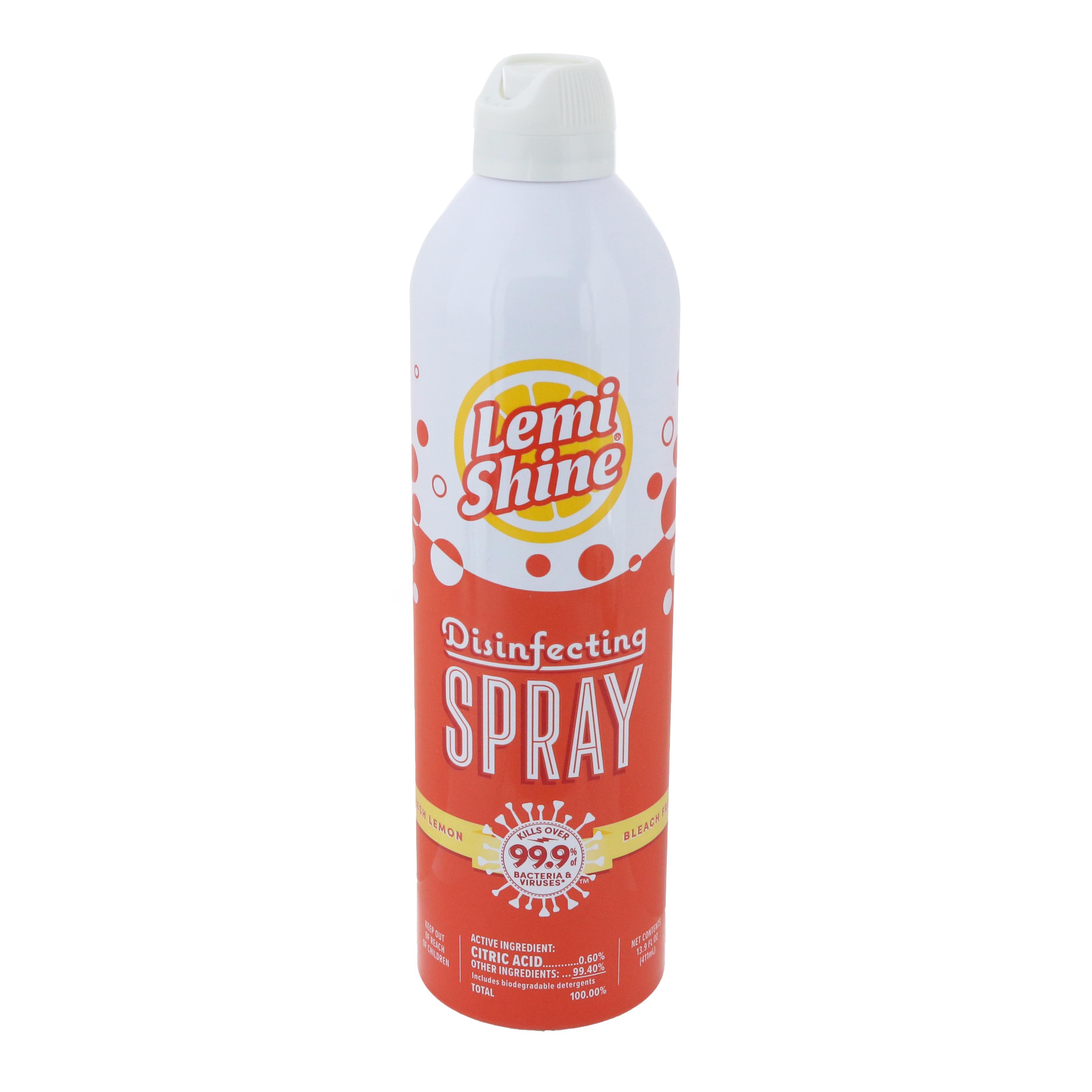 Lemi Shine Fresh Lemon Disinfecting Spray - Shop All purpose cleaners ...