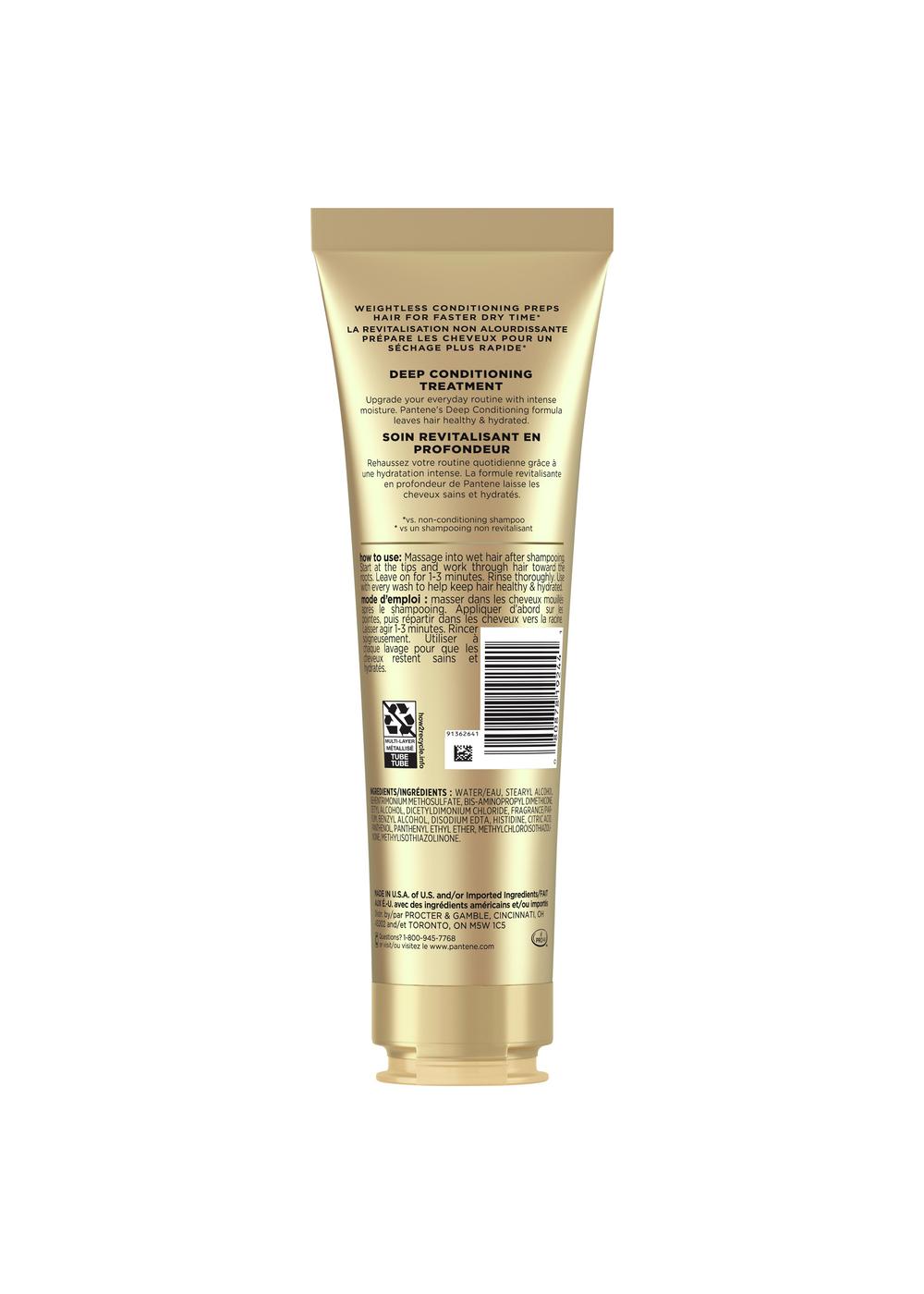 Pantene Miracle Rescue Deep Conditioner Hair Treatment - Shop Styling ...