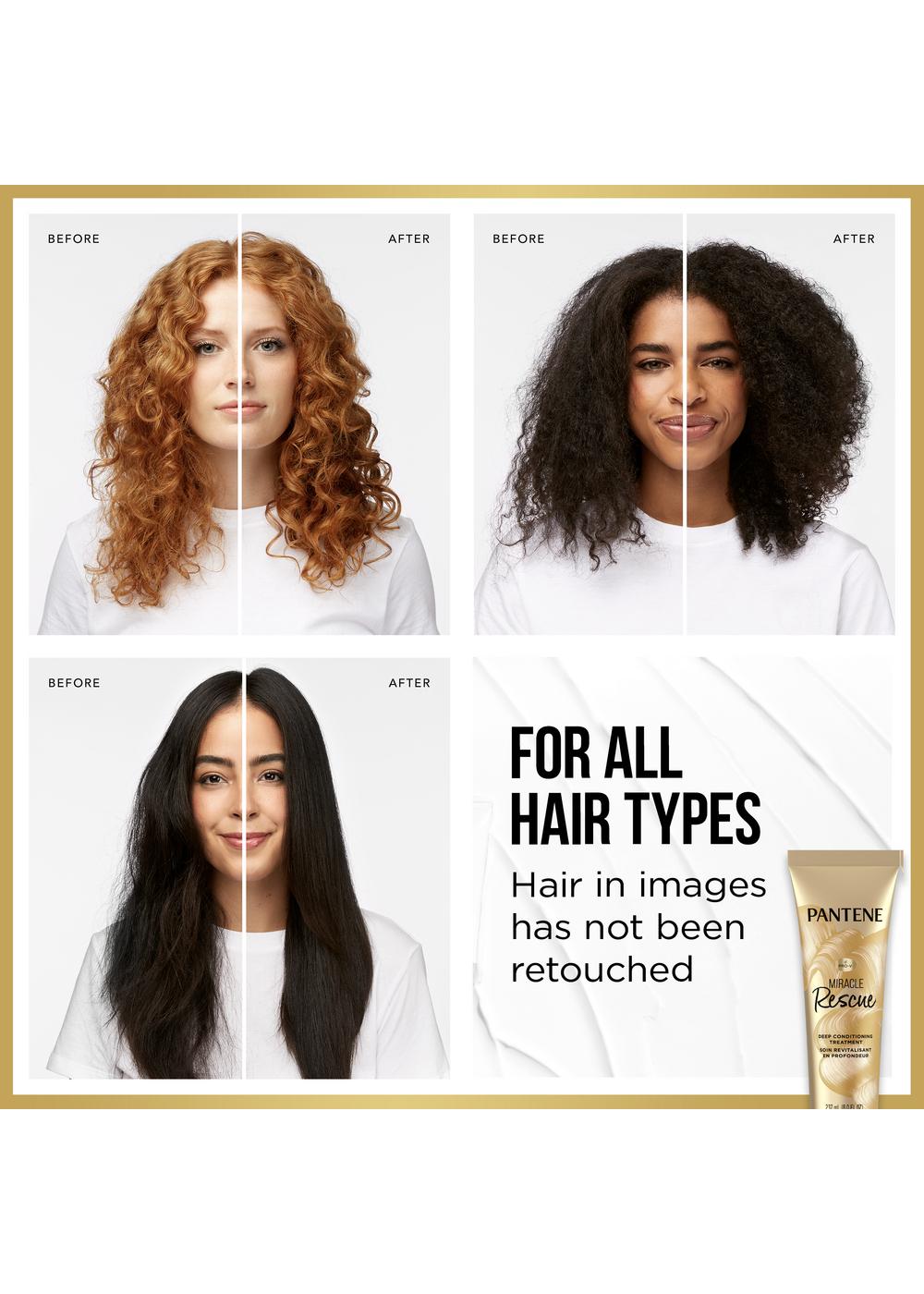 Pantene Miracle Rescue Deep Conditioner Hair Treatment - Shop Styling ...