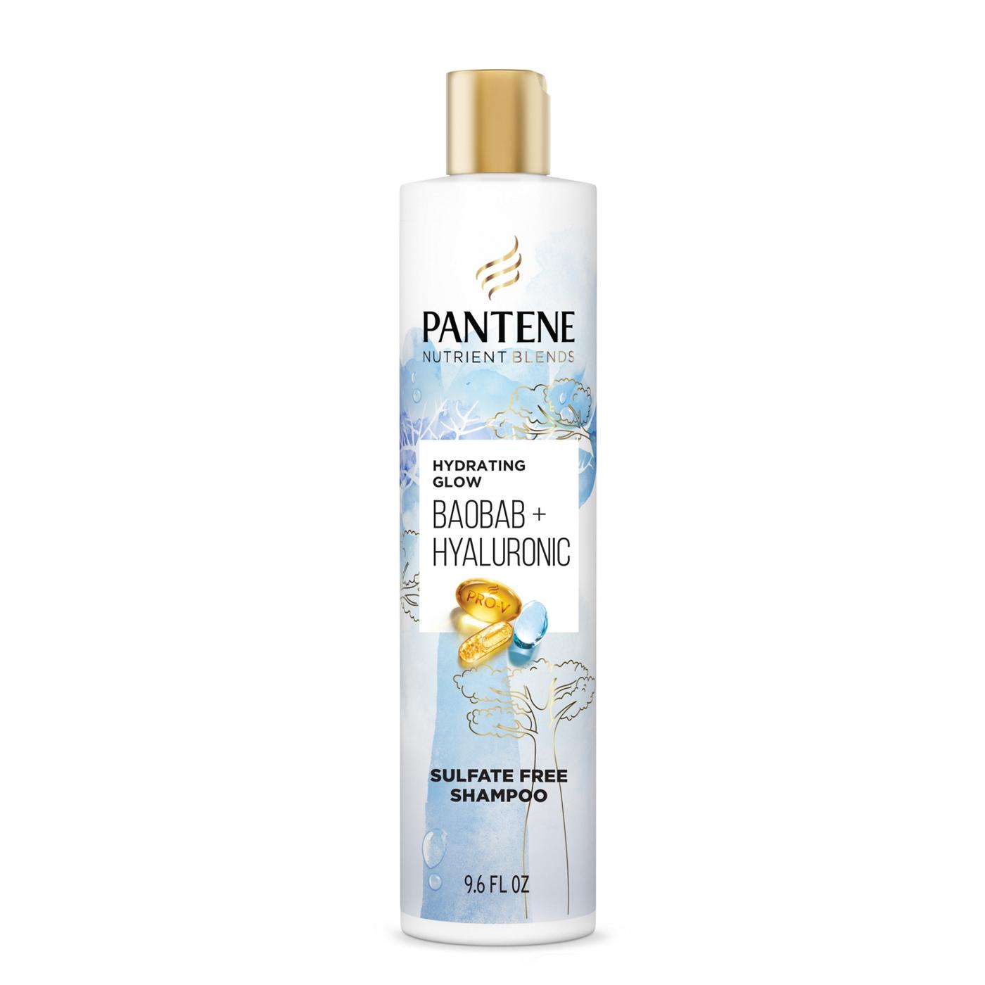 Pantene Nutrient Blends Hydrating Glow Shampoo with Baobab Essence ...