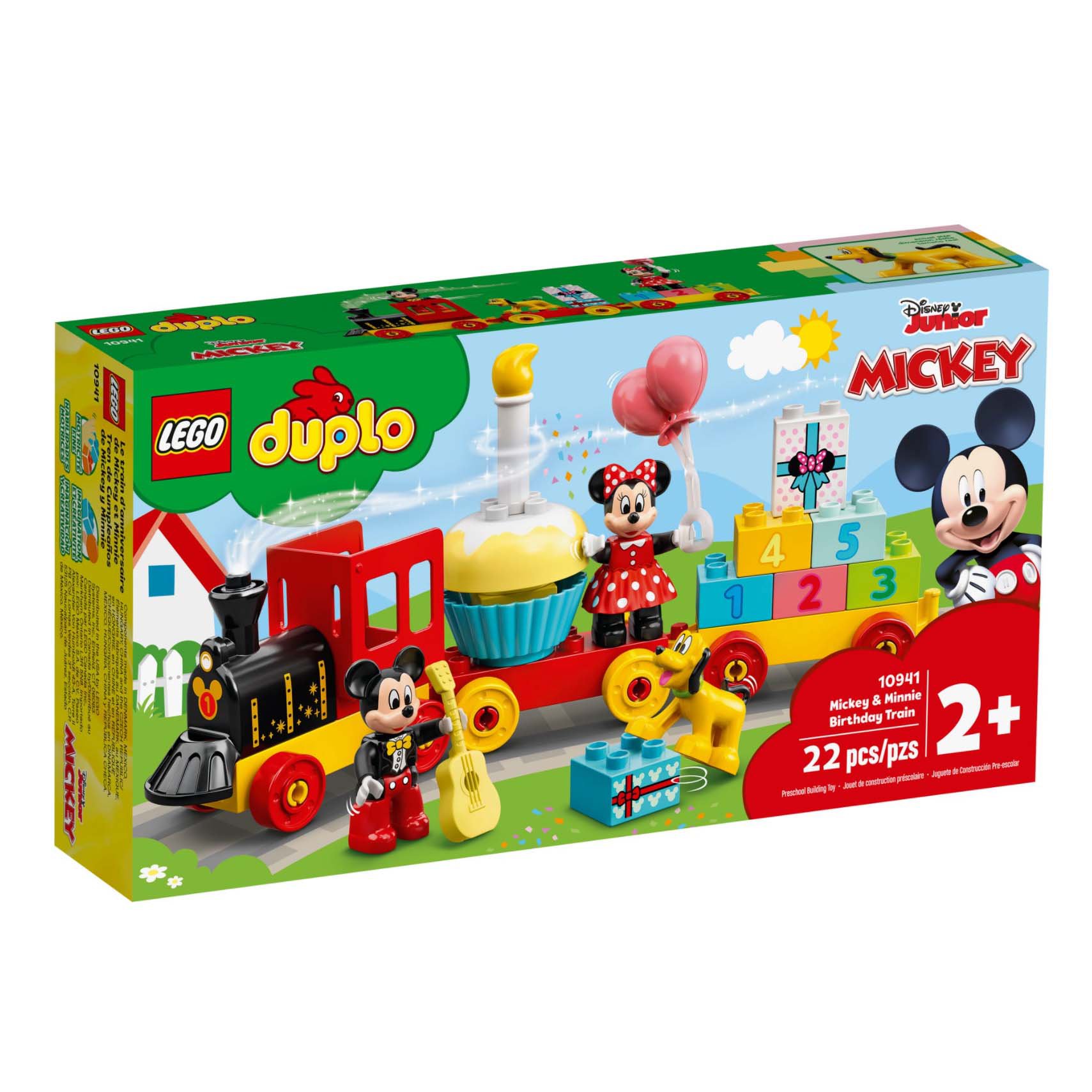 LEGO Duplo Disney Junior Mickey & Minnie Birthday Train Set - Shop Lego ...