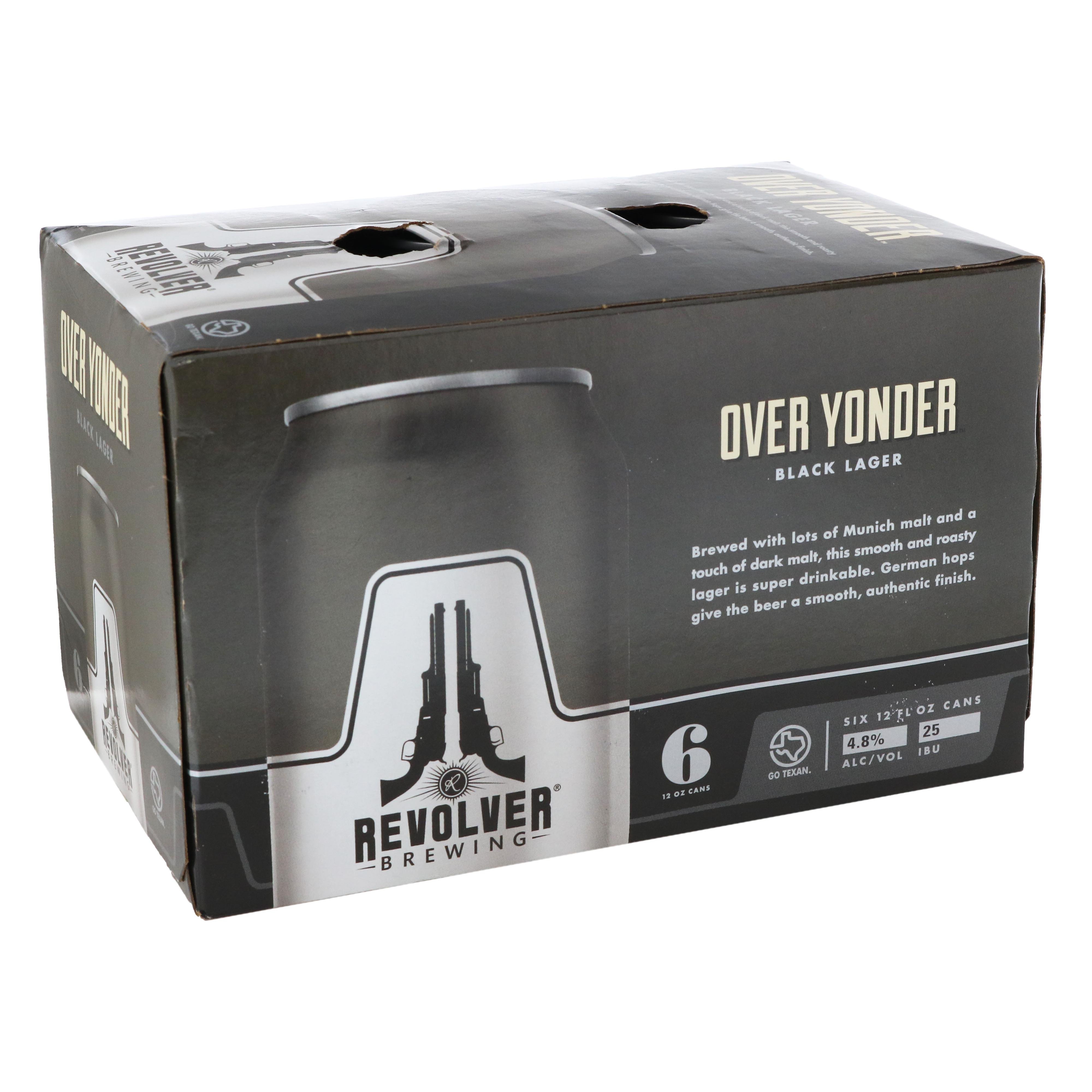 Revolver Over Yonder Black Lager Beer 12 oz Cans - Shop Beer at H-E-B