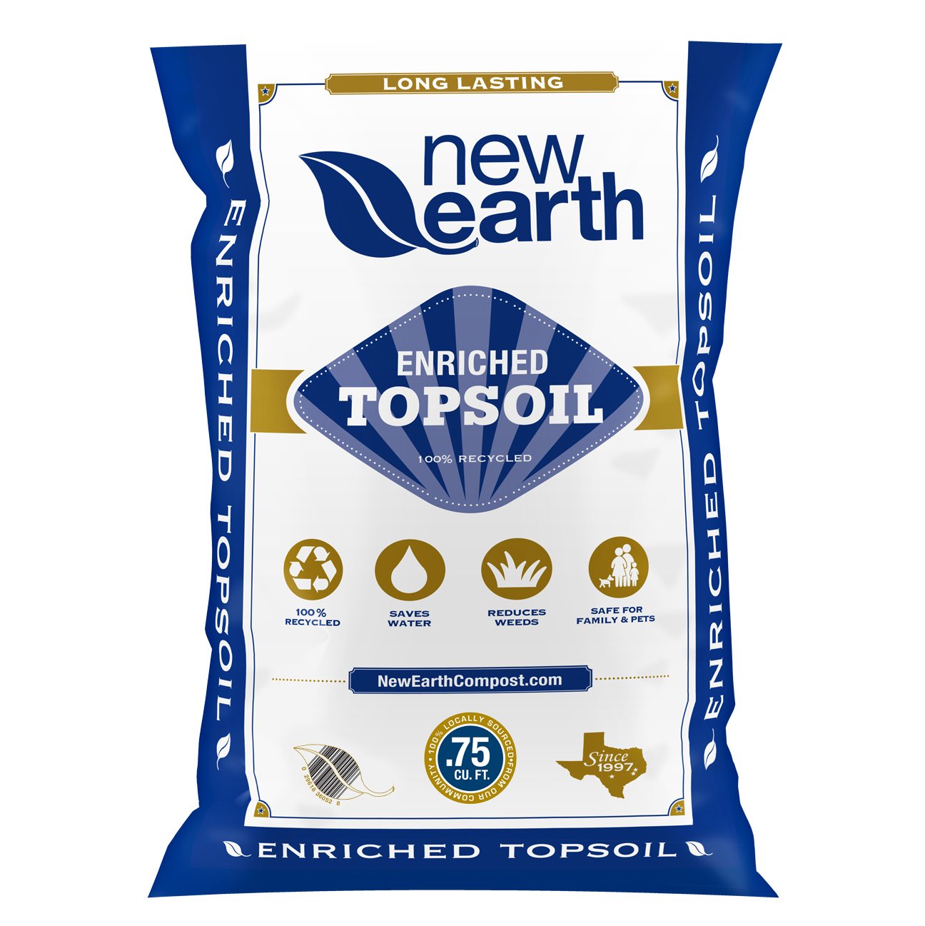 New Earth Enriched Topsoil - Shop Patio & Outdoor at H-E-B