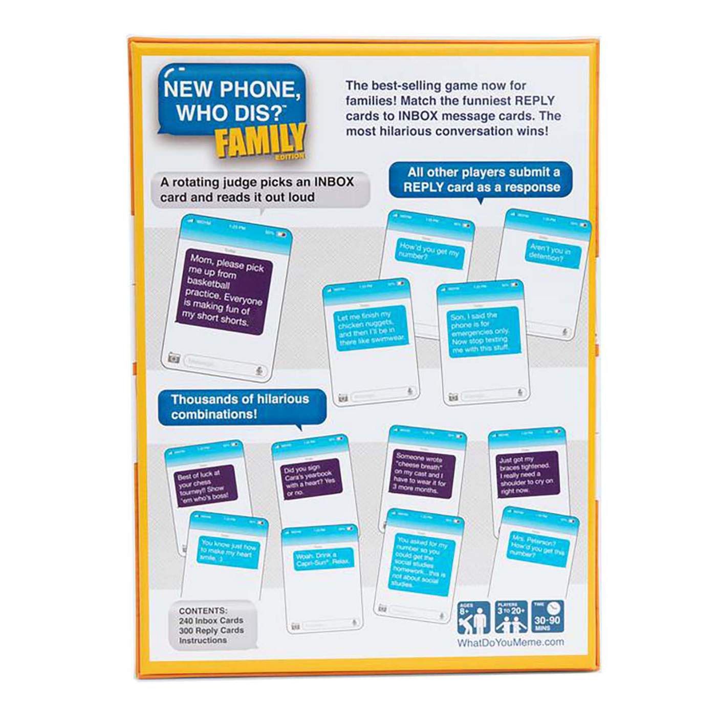 What Do You Meme? New Phone Who Dis Family Edition Card Game - Shop Games at H-E-B