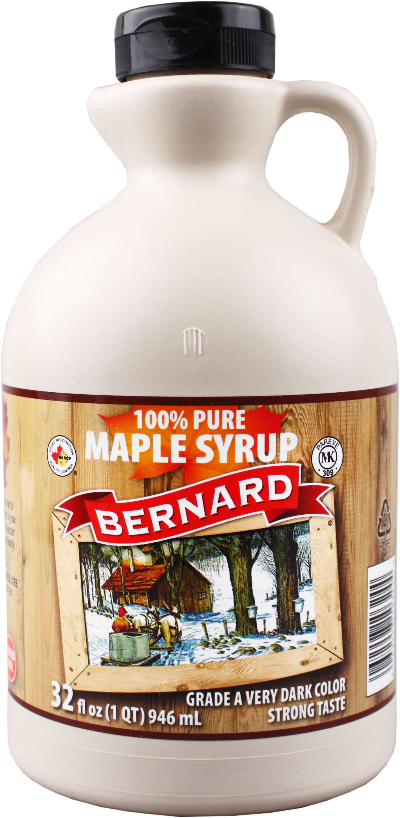 Bernard Grade A Very Dark Maple Syrup, 32 oz | Central Market - Really ...