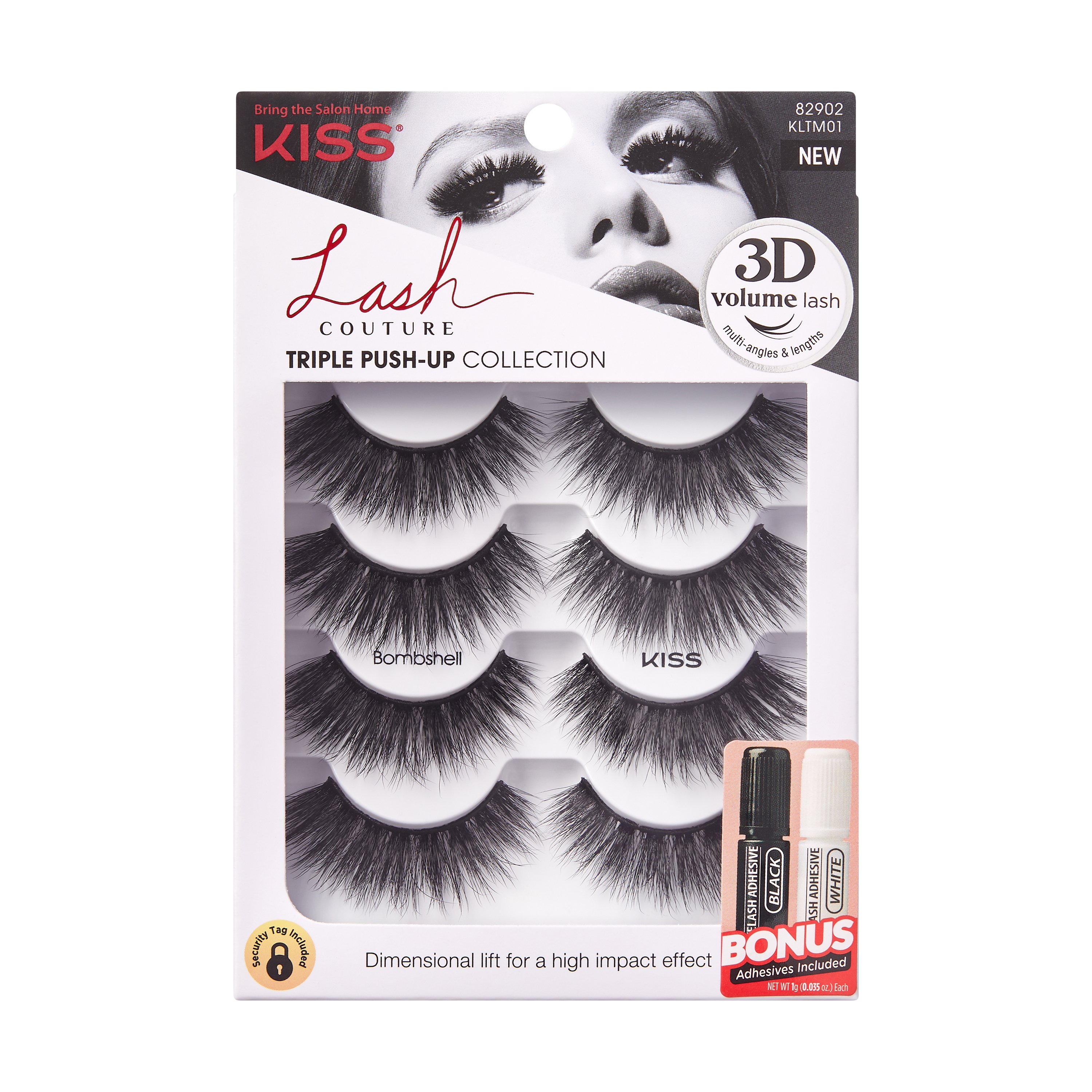 KISS Lash Couture Triple Push-Up - Bombshell - Shop False eyelashes at ...