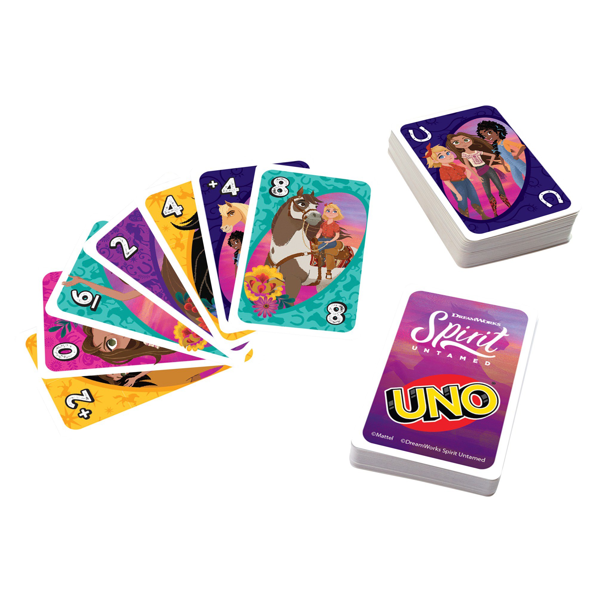 Uno DreamWorks Spirit: Untamed Edition Card Game - Shop Games at H-E-B