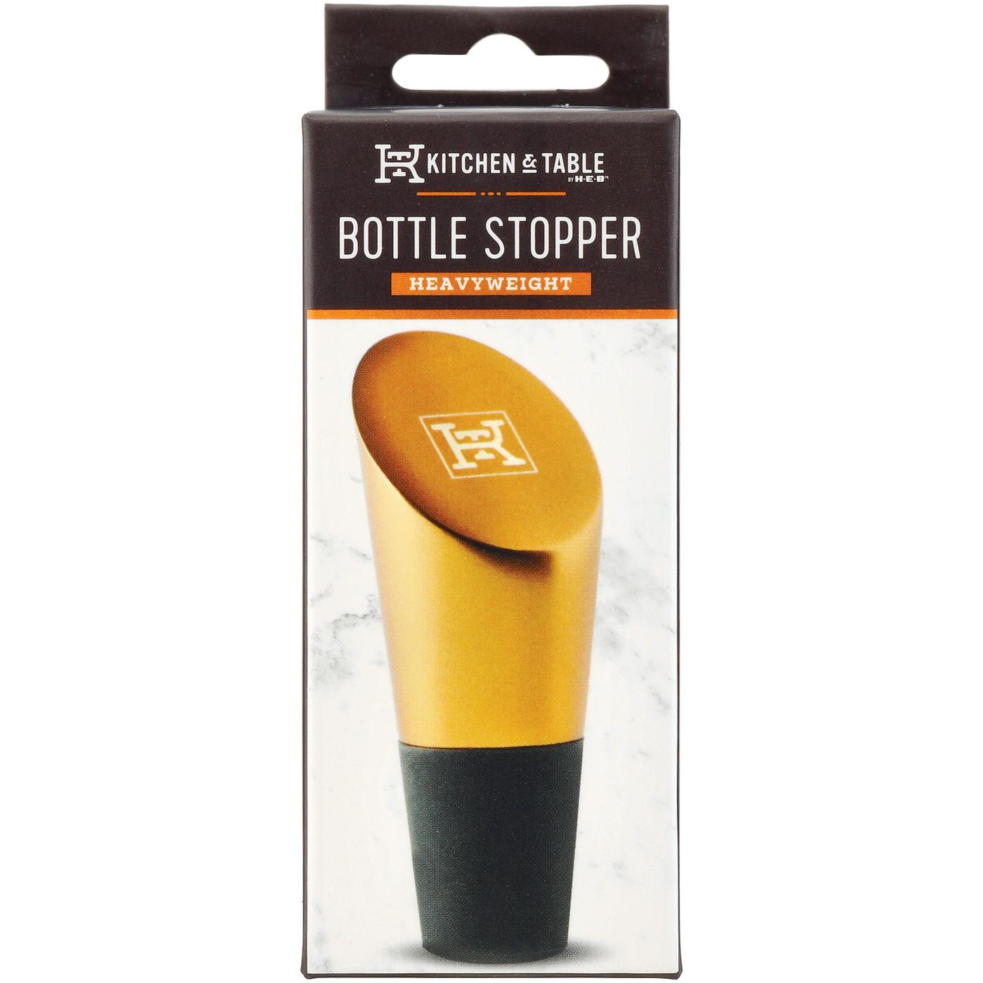 Kitchen & Table by H-E-B Heavyweight Bottle Stopper - Antique Gold ...