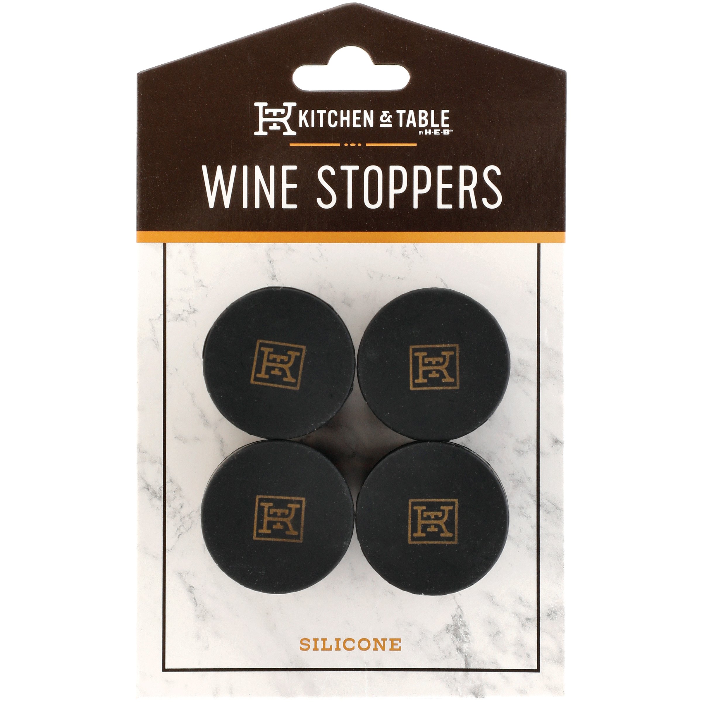 Kitchen & Table by H-E-B Silicone Wine Stoppers - Shop Kitchen & Dining ...