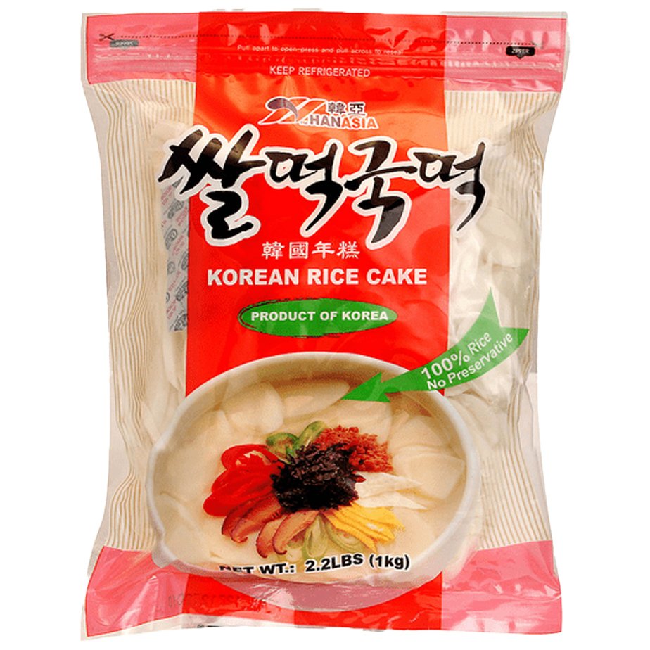 Hanasia Sliced Korean Rice Cakes - Shop Rice cakes at H-E-B