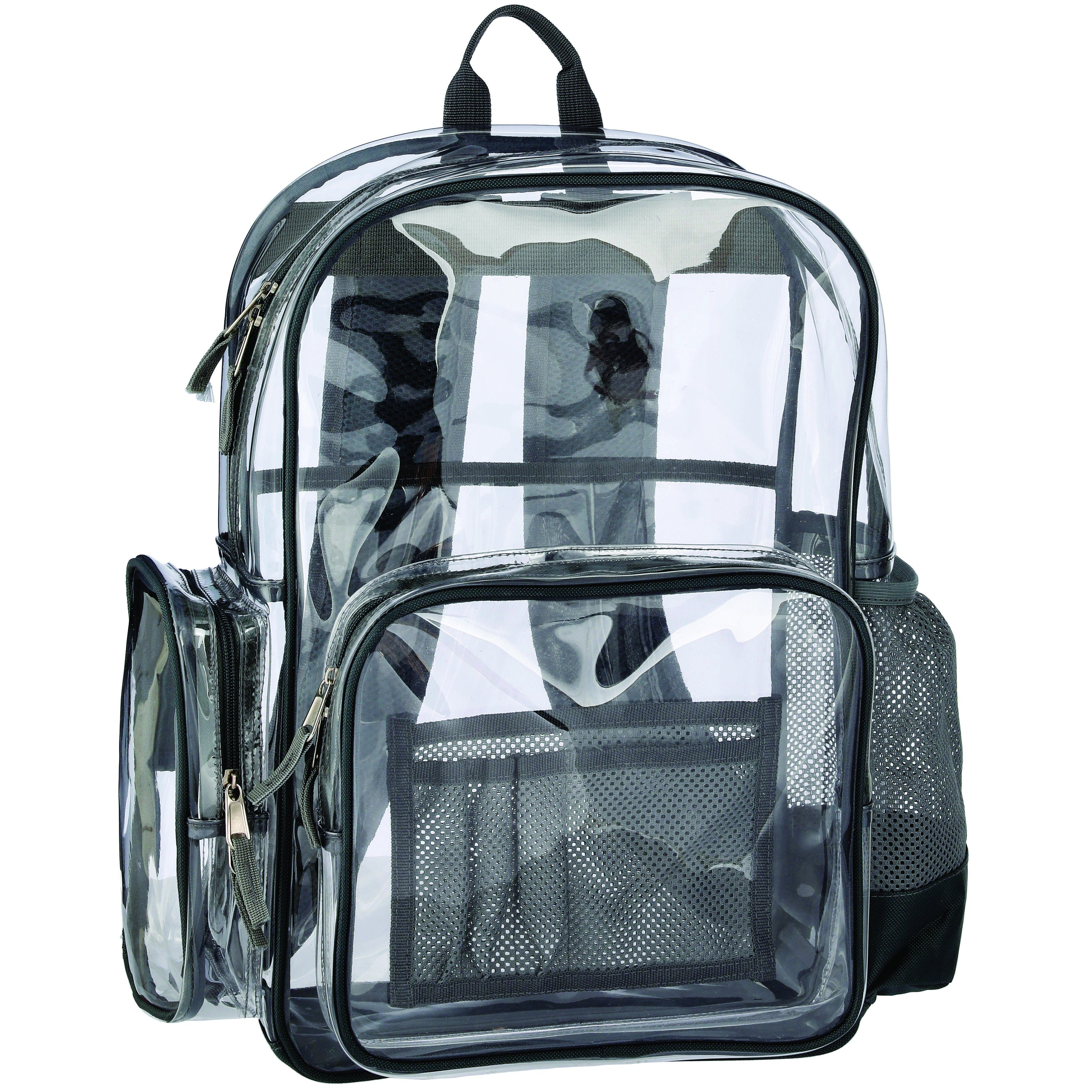 H-E-B Clear Backpack with Black Trim - Shop Backpacks at H-E-B