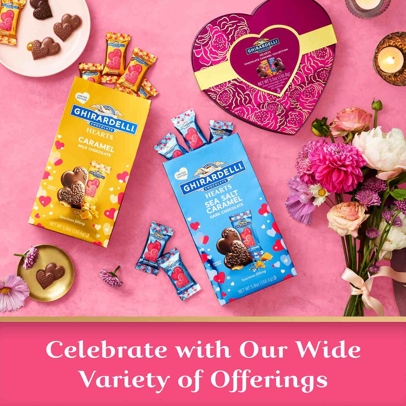 Ghirardelli Signature Collection Fine Assorted Chocolates Valentine's ...