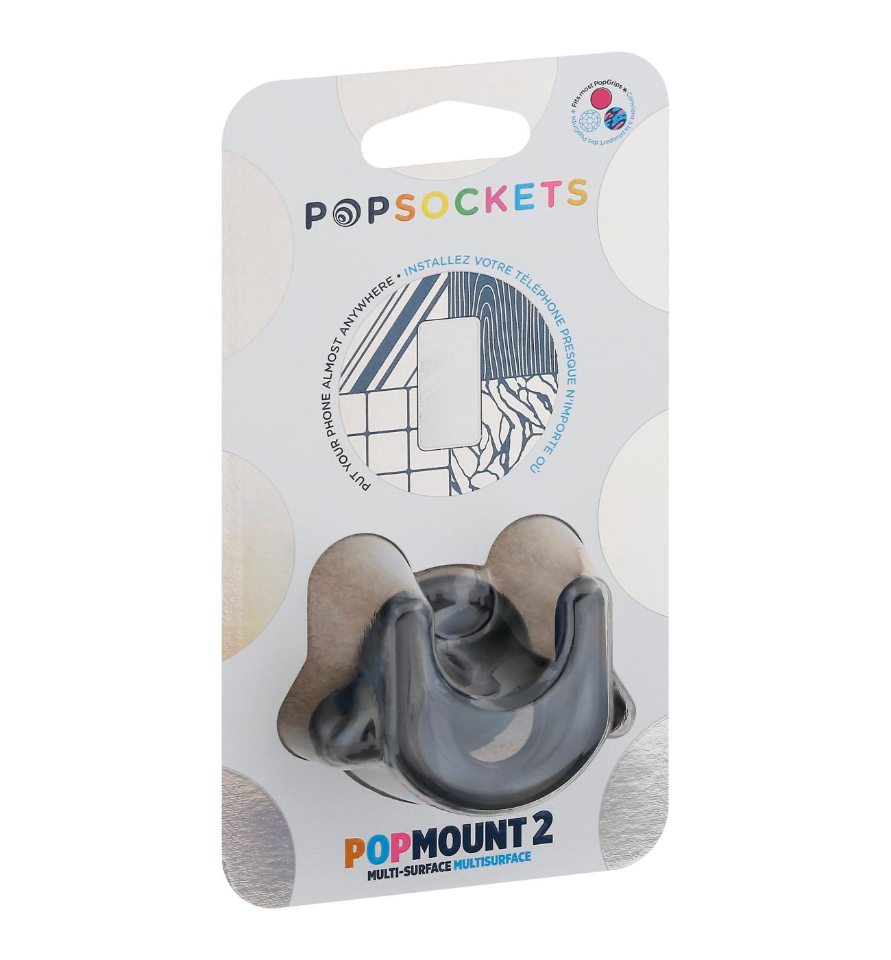 PopSockets Black Multi-Surface PopMount 2 - Shop Phone cases & stands ...