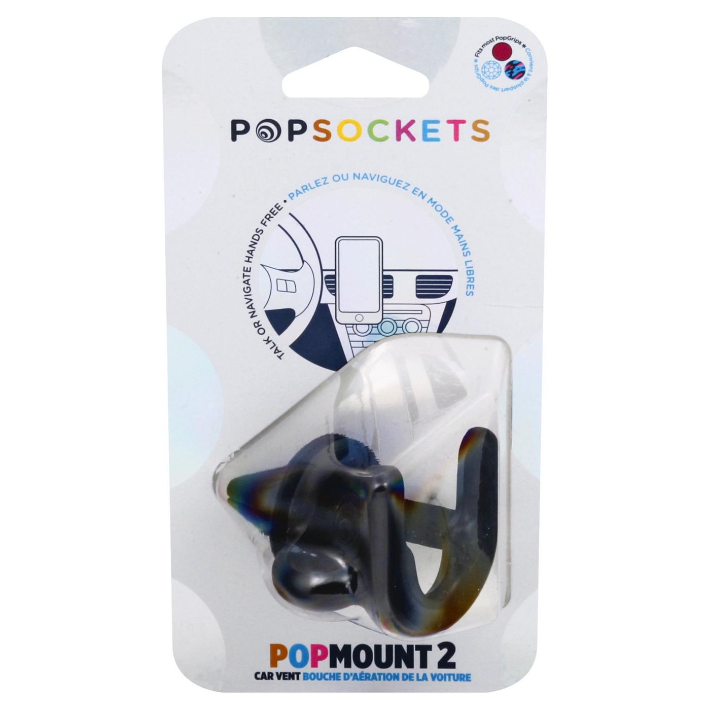 PopSockets Black Car Vent PopMount 2 - Shop Phone Cases & Stands at H-E-B