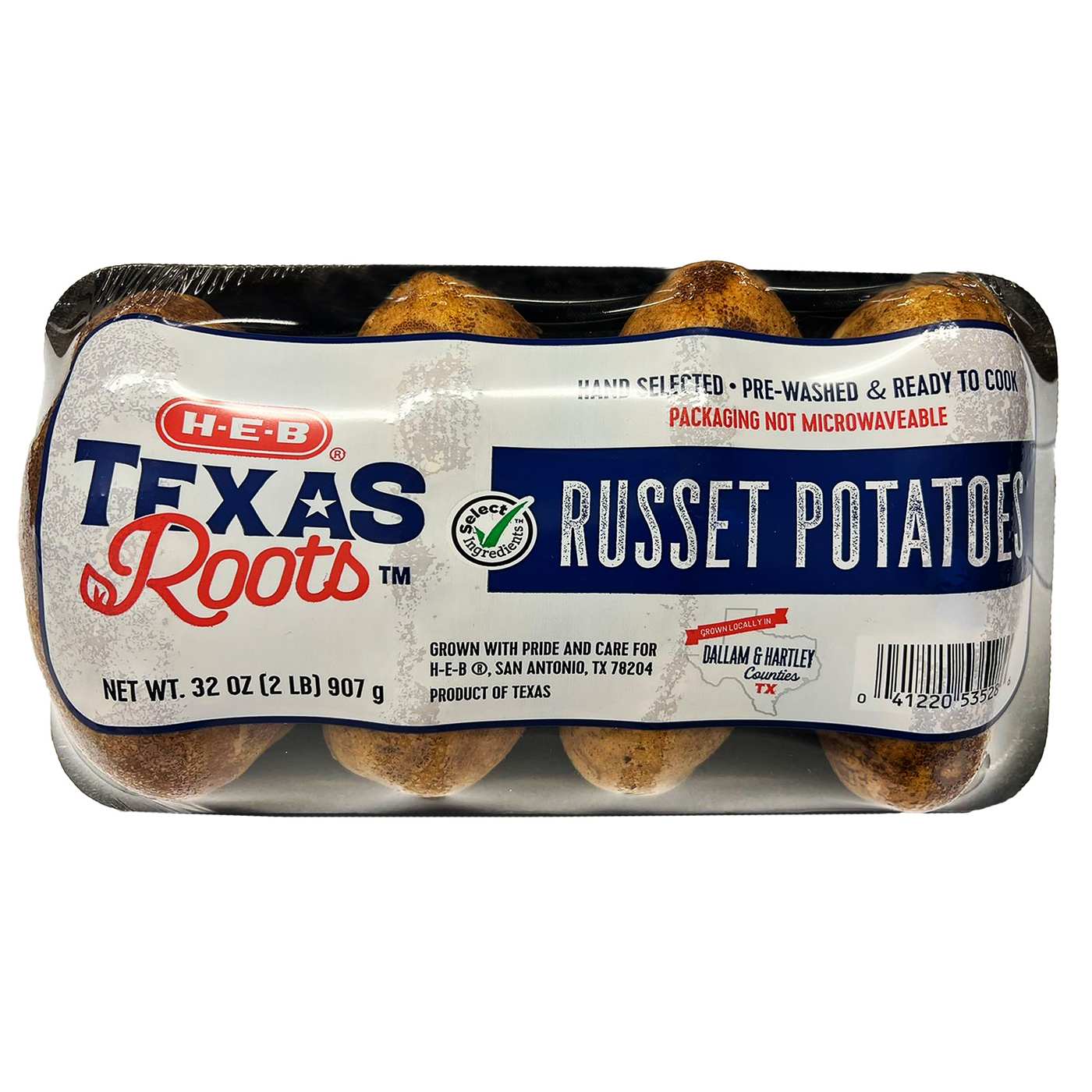 H-E-B Texas Roots Fresh Russet Potatoes - Shop Potatoes & carrots at H-E-B