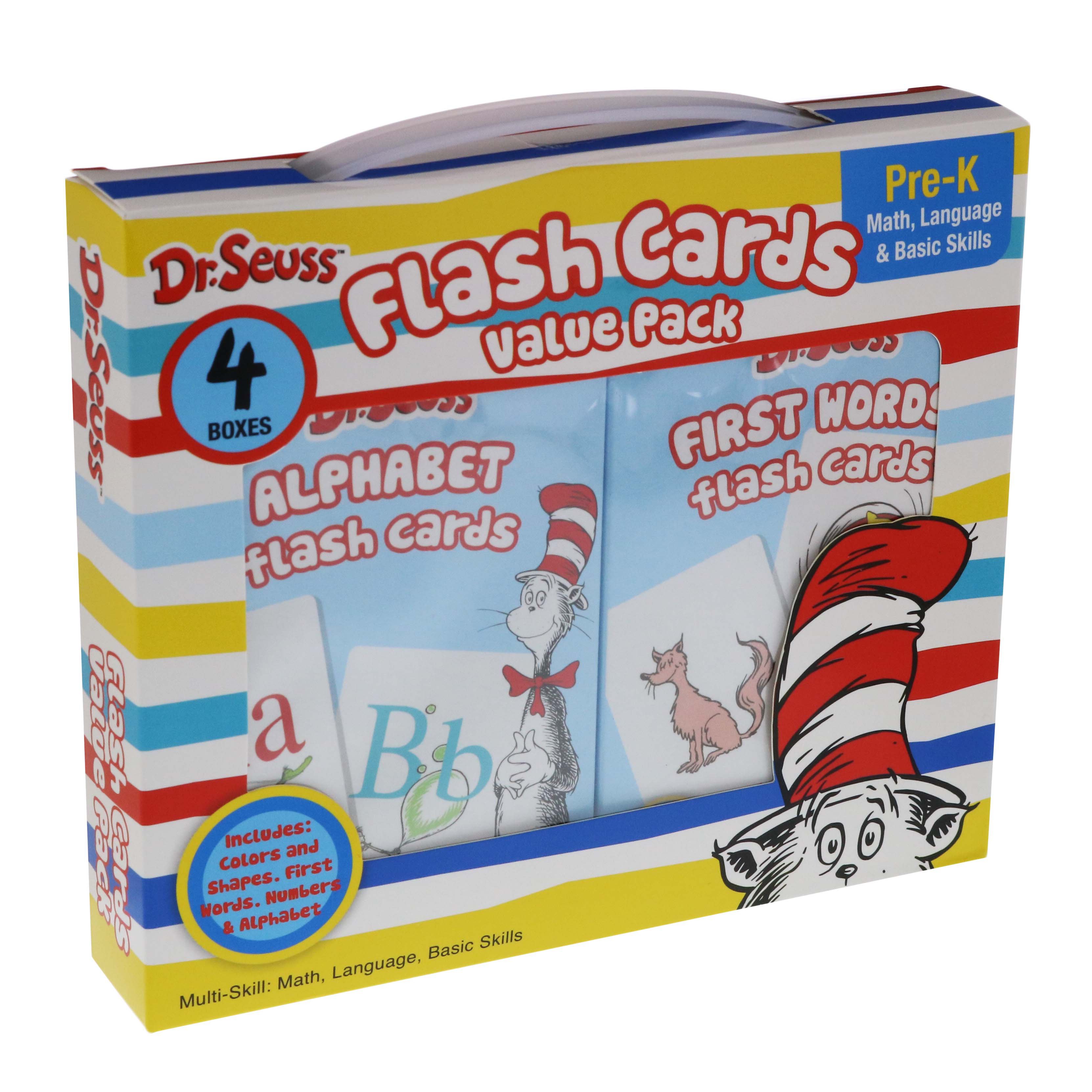 Leap Year Publishing Dr. Seuss Flash Cards Value Pack - Shop Toys at H-E-B