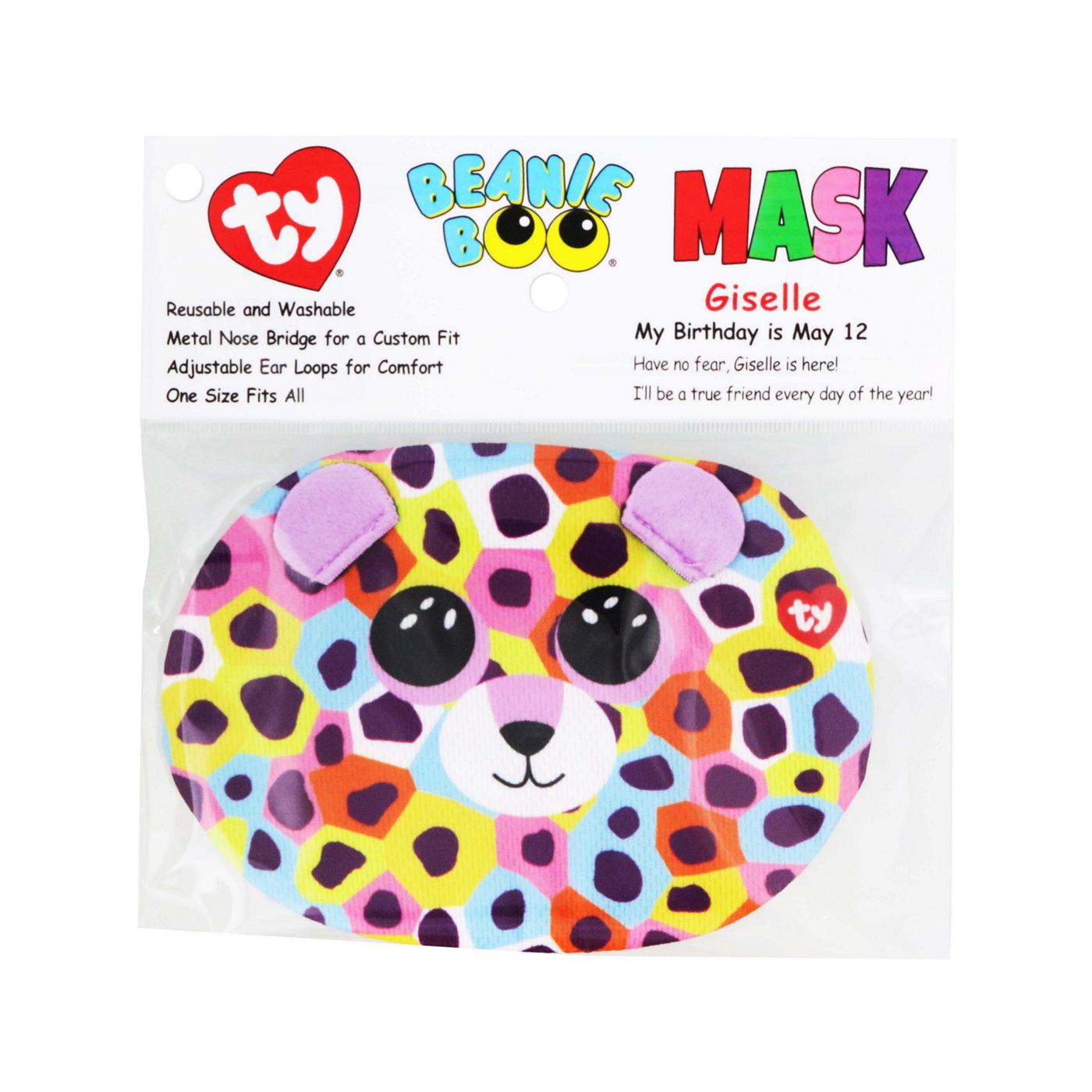 ty Beanie Boo Giselle- Spotted Leopard Protective Face Mask - Shop Kits ...