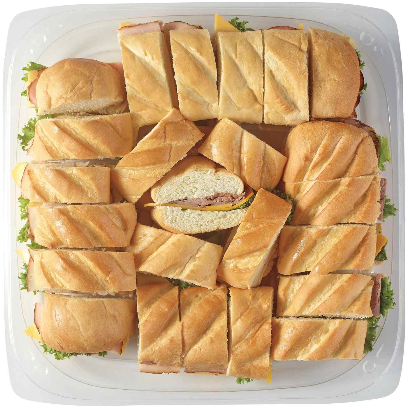 H-E-B Deli Party Tray - Assorted Sub Sandwiches - Shop Standard party ...