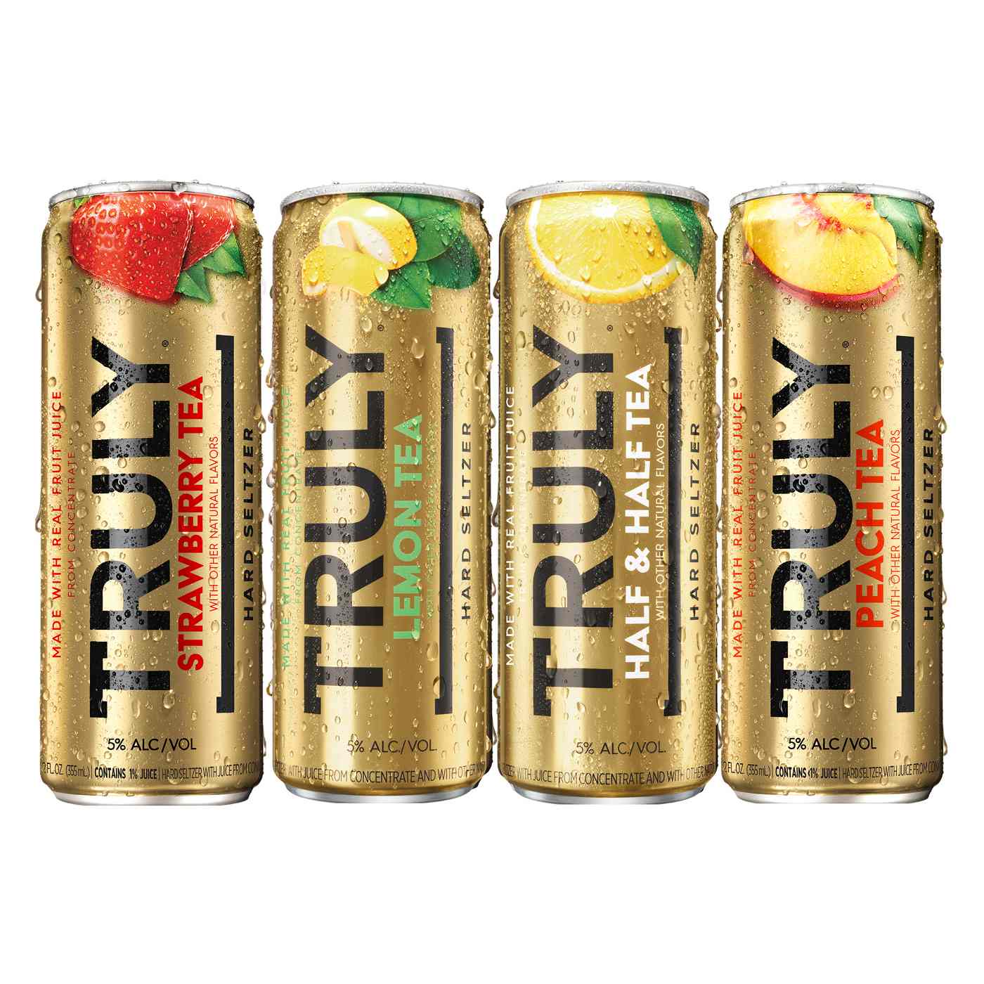 Truly Hard Seltzer Iced Tea Variety Pack 12 oz Cans, 12 pk - Shop Malt ...