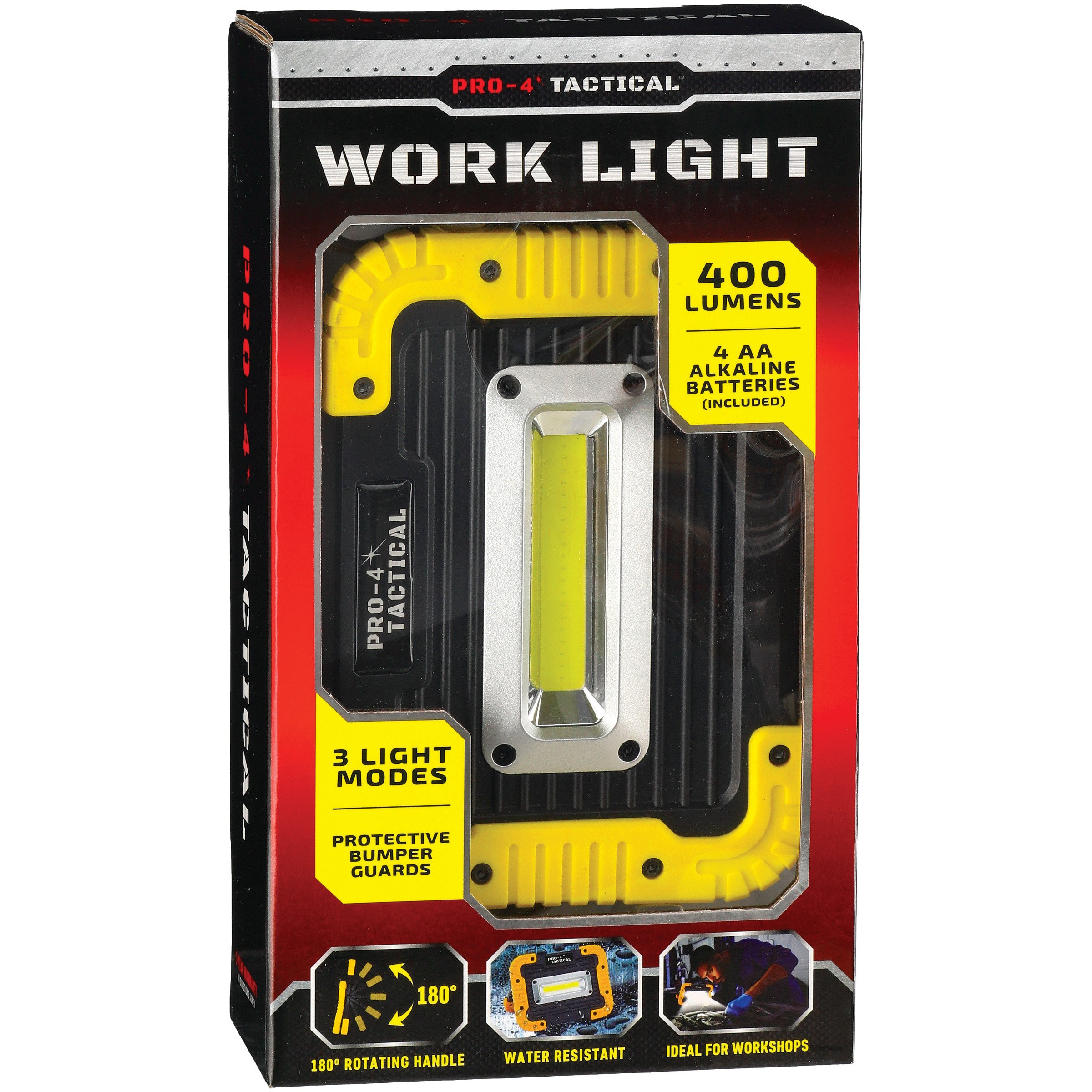 Pro 4 Tactical Portable Work Light - Shop Lamps & lights at H-E-B