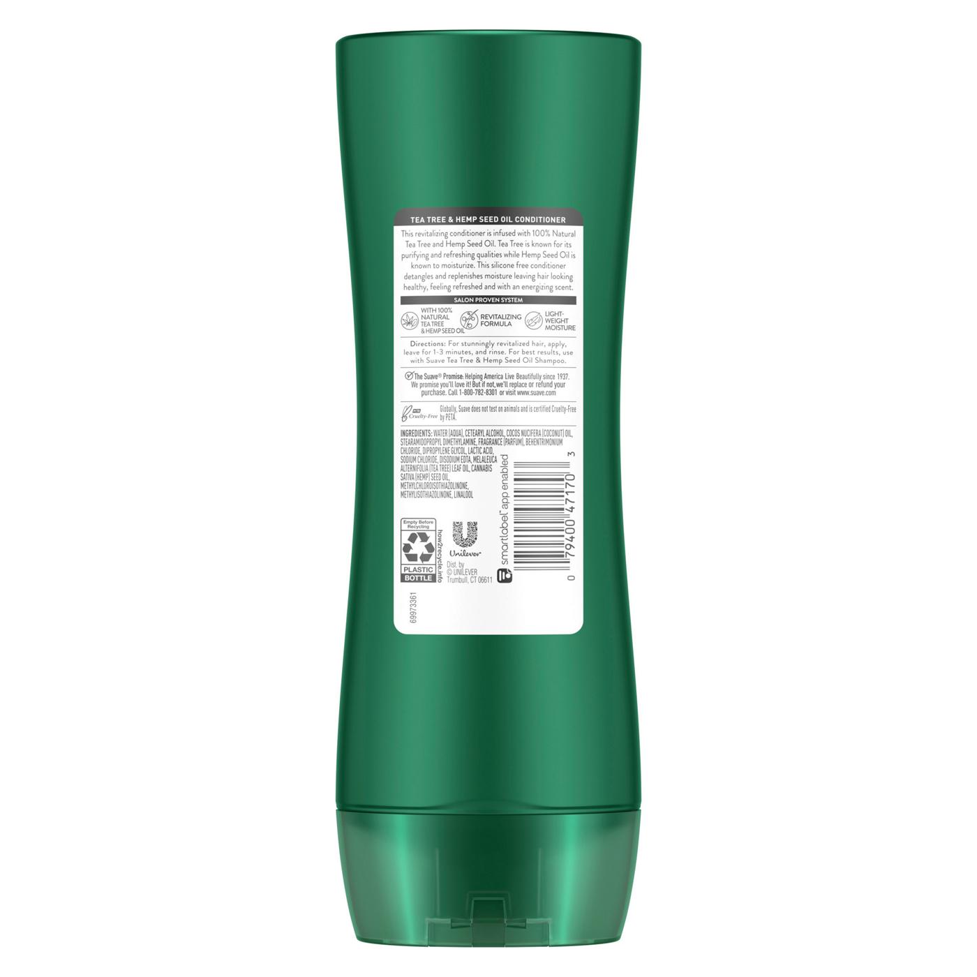 Suave Professionals Tea Tree Hemp Seed Oil Suave Conditioner - Shop ...
