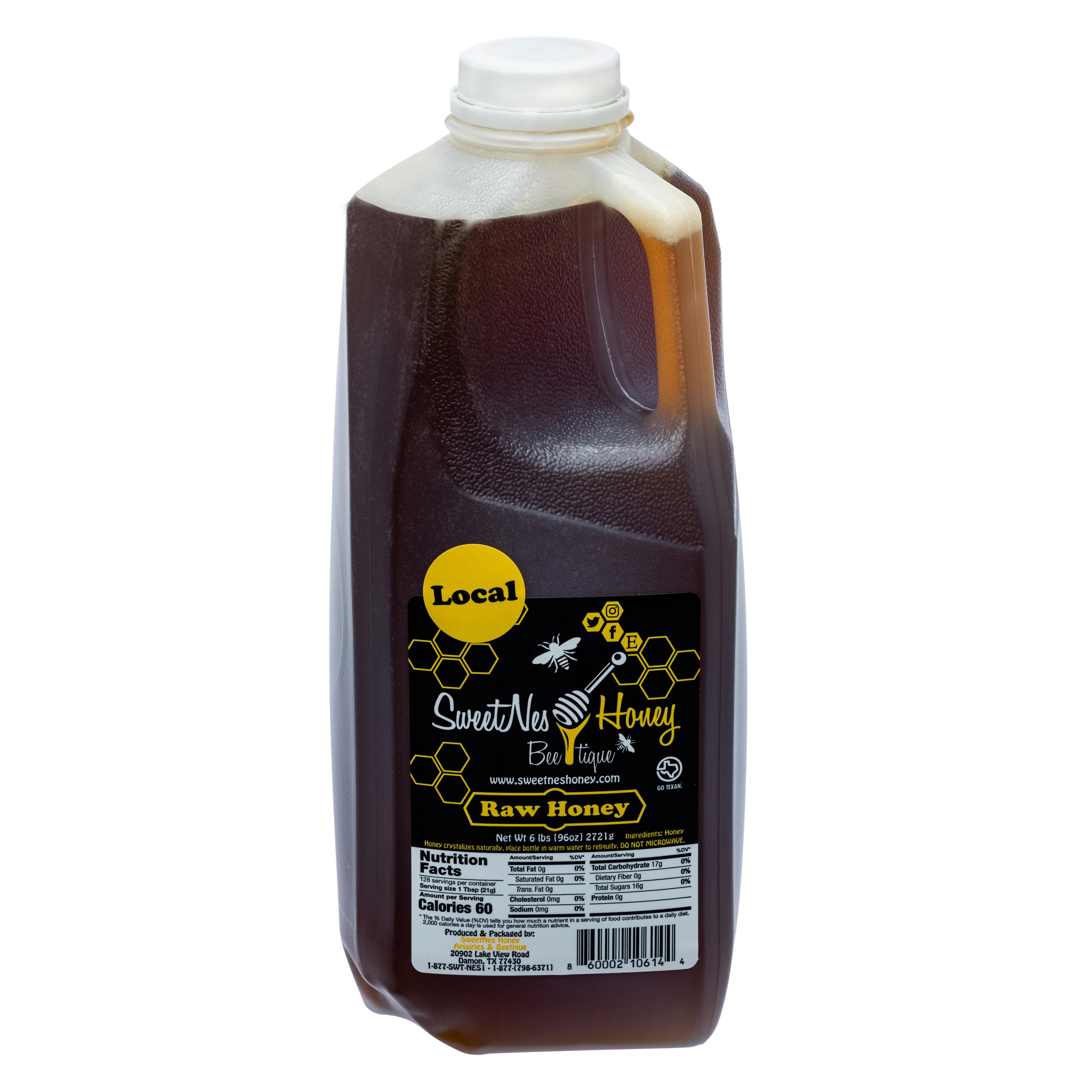SweetNes Raw Local Honey - Shop Sugar & Sweeteners at H-E-B