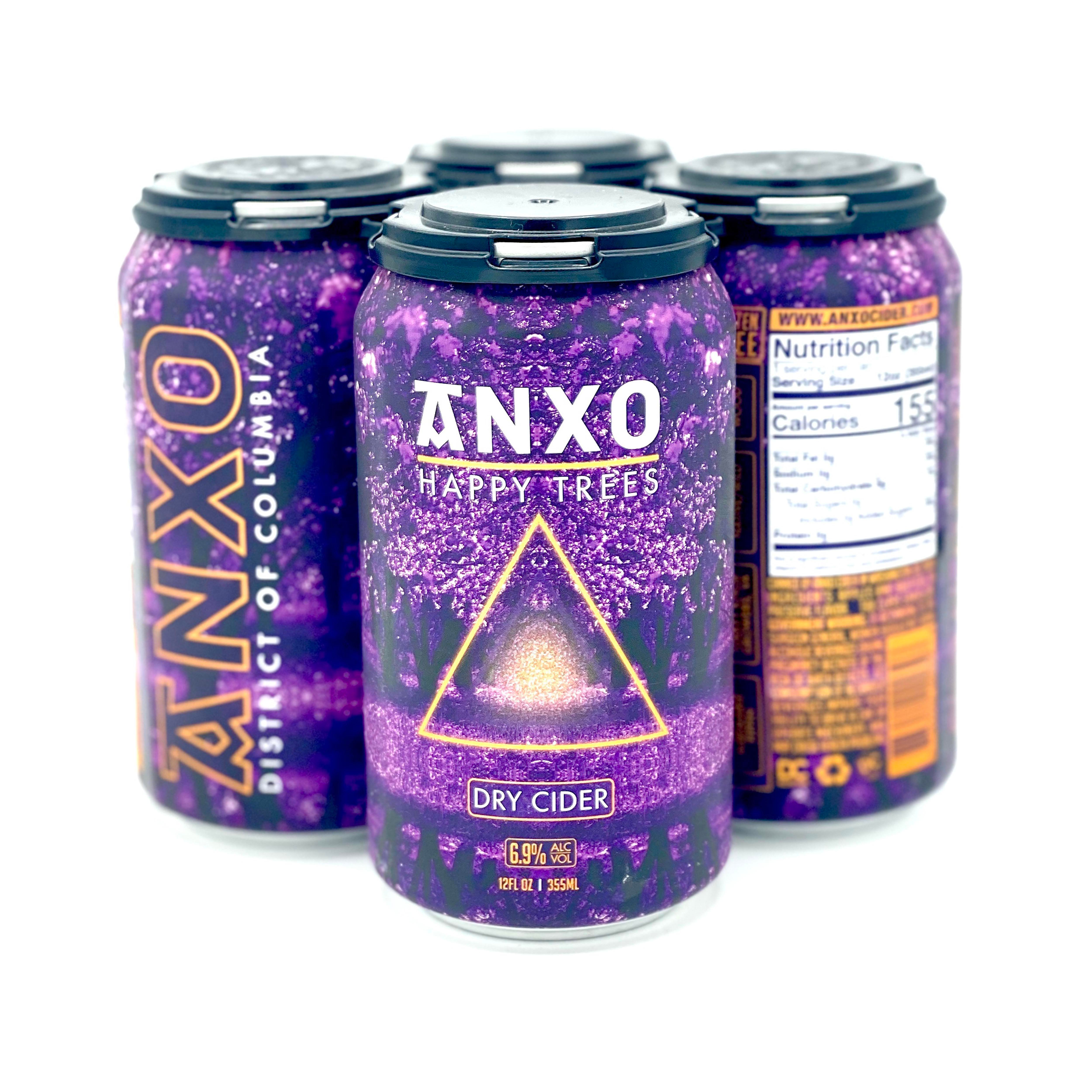 Anxo Happy Trees Dry Cider 4 pk Cans - Shop Hard cider at H-E-B