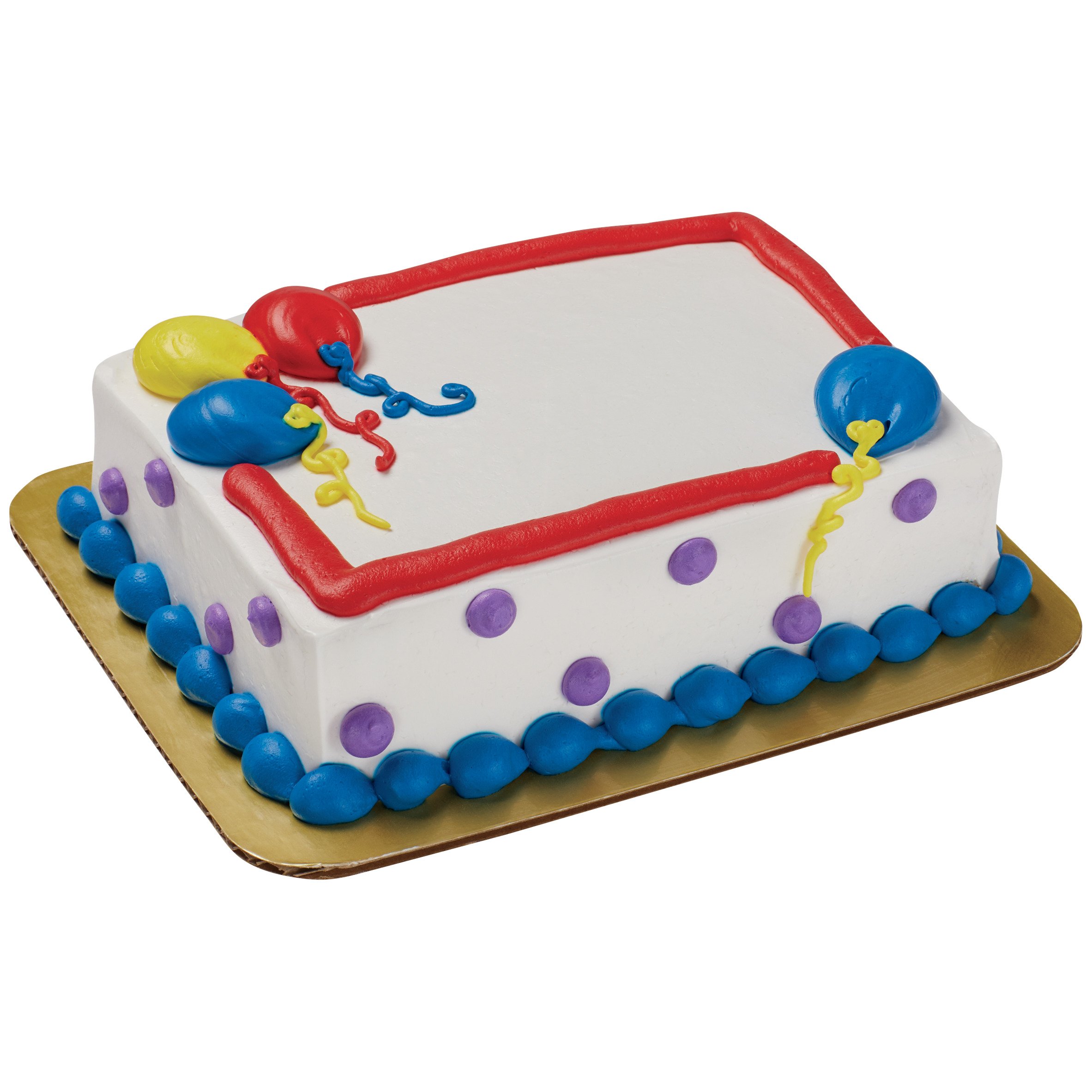 H-E-B Bakery Party Balloons Chocolate Cake - Elite Icing - Shop ...