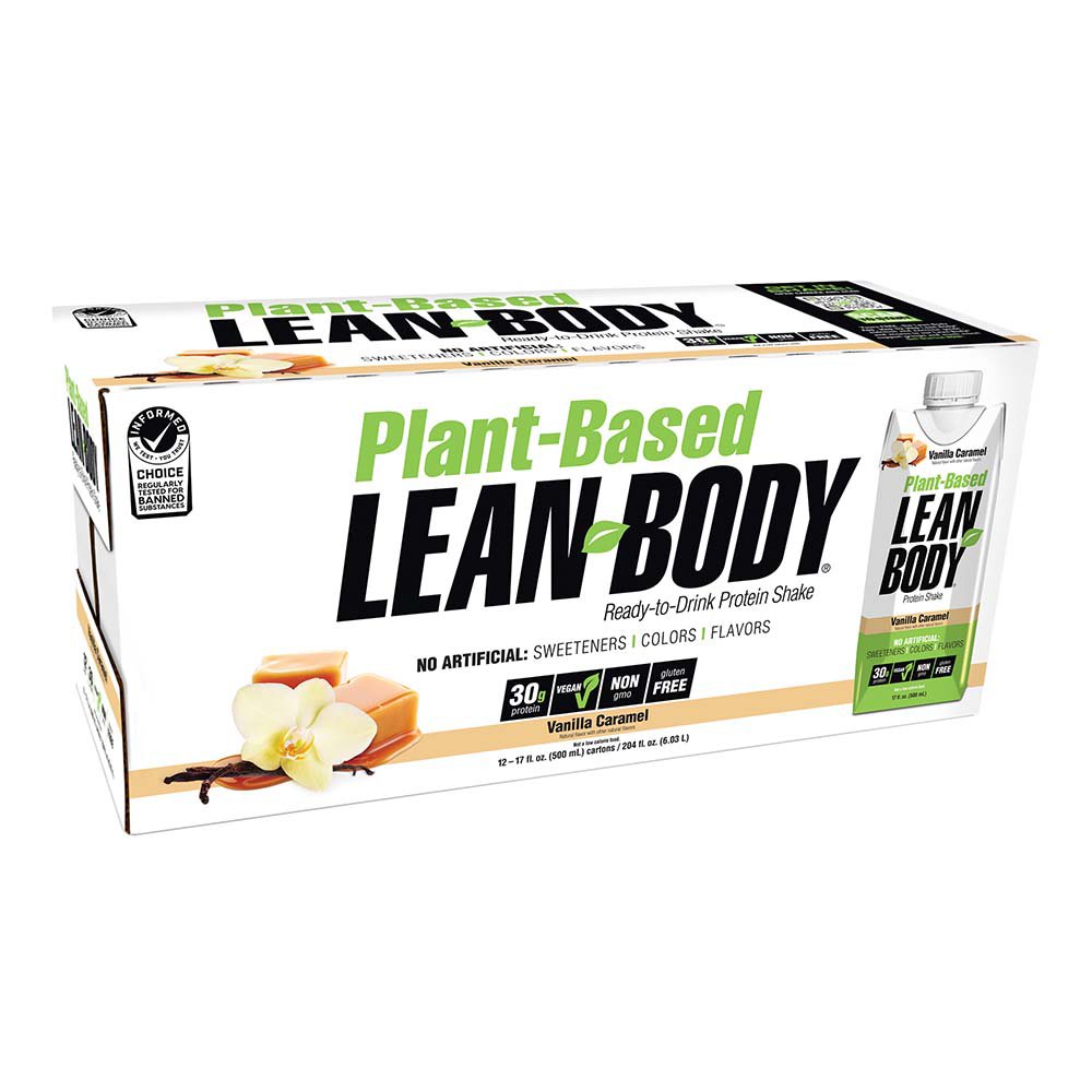 Labrada Lean Body Plant Based Protein Vanilla Caramel 12 pk - Shop Diet ...