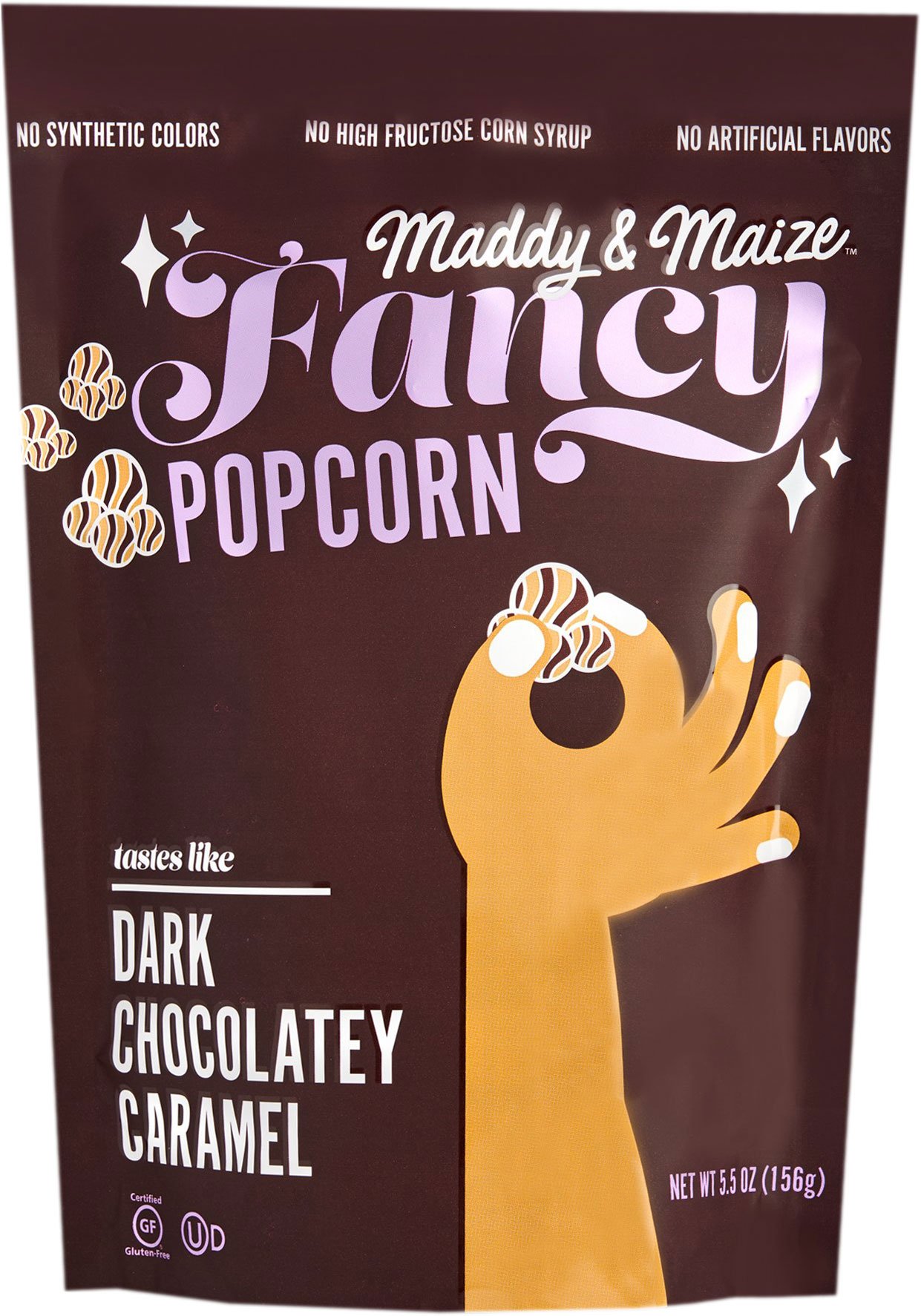 Maddy & Maize Fancy Dark Chocolately Caramel Popcorn, 5.5 oz | Central ...