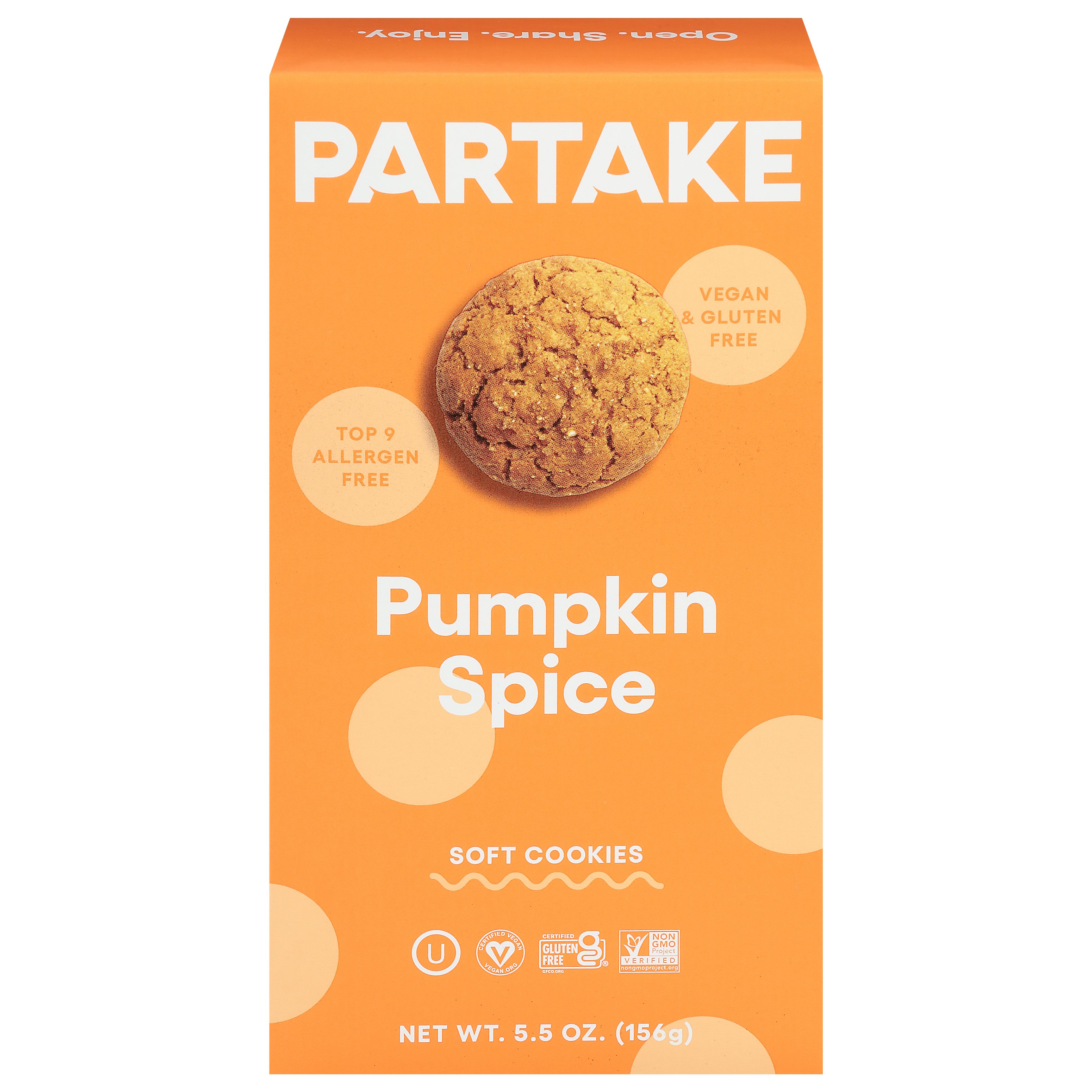 Partake Pumpkin Spice Soft Cookies - Shop Cookies at H-E-B