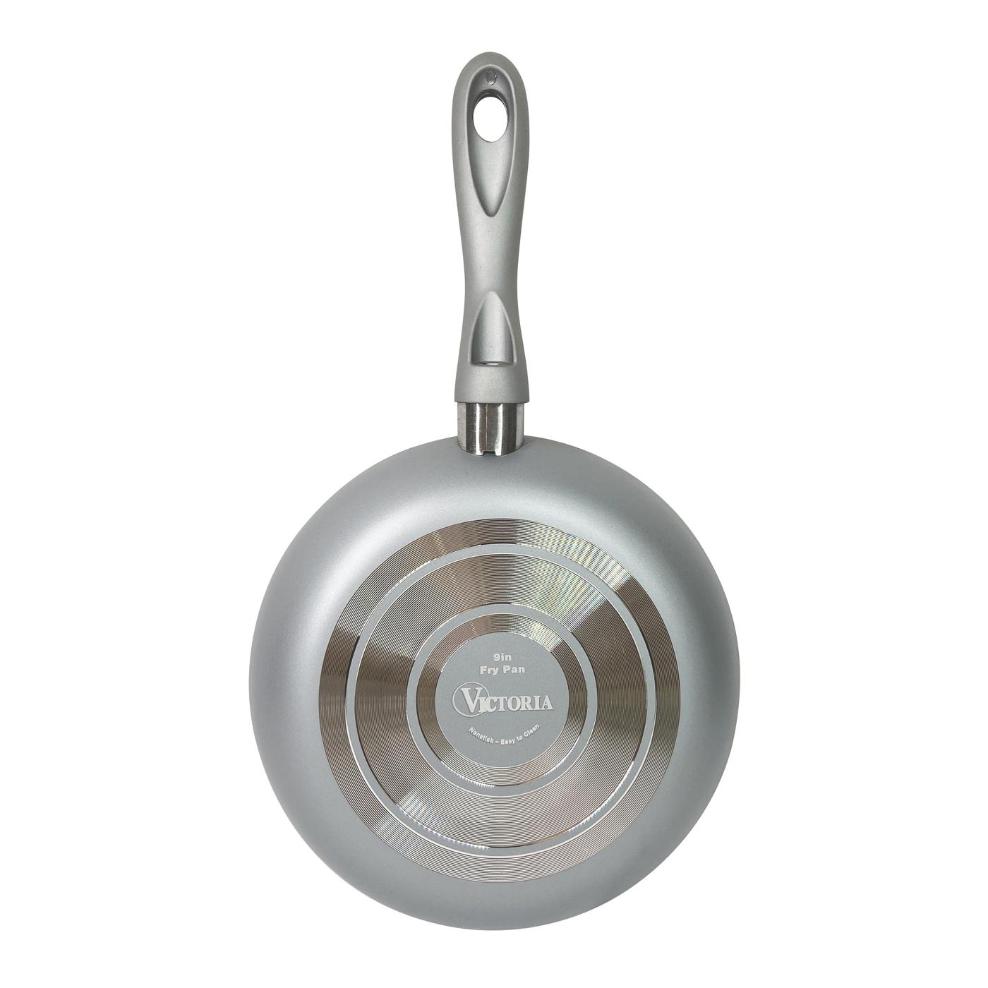 Victoria Non-Stick Silver Metallic Fry Pan Set - Shop Frying pans ...