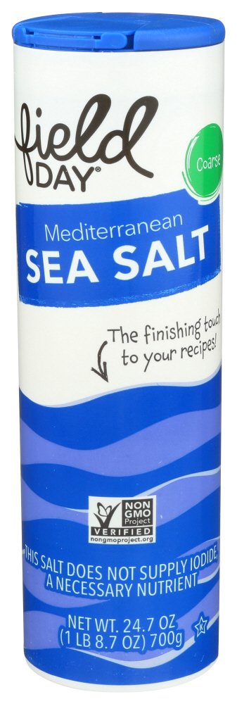 Field Day Coarse Mediterranean Sea Salt, 24.7 oz | Central Market ...