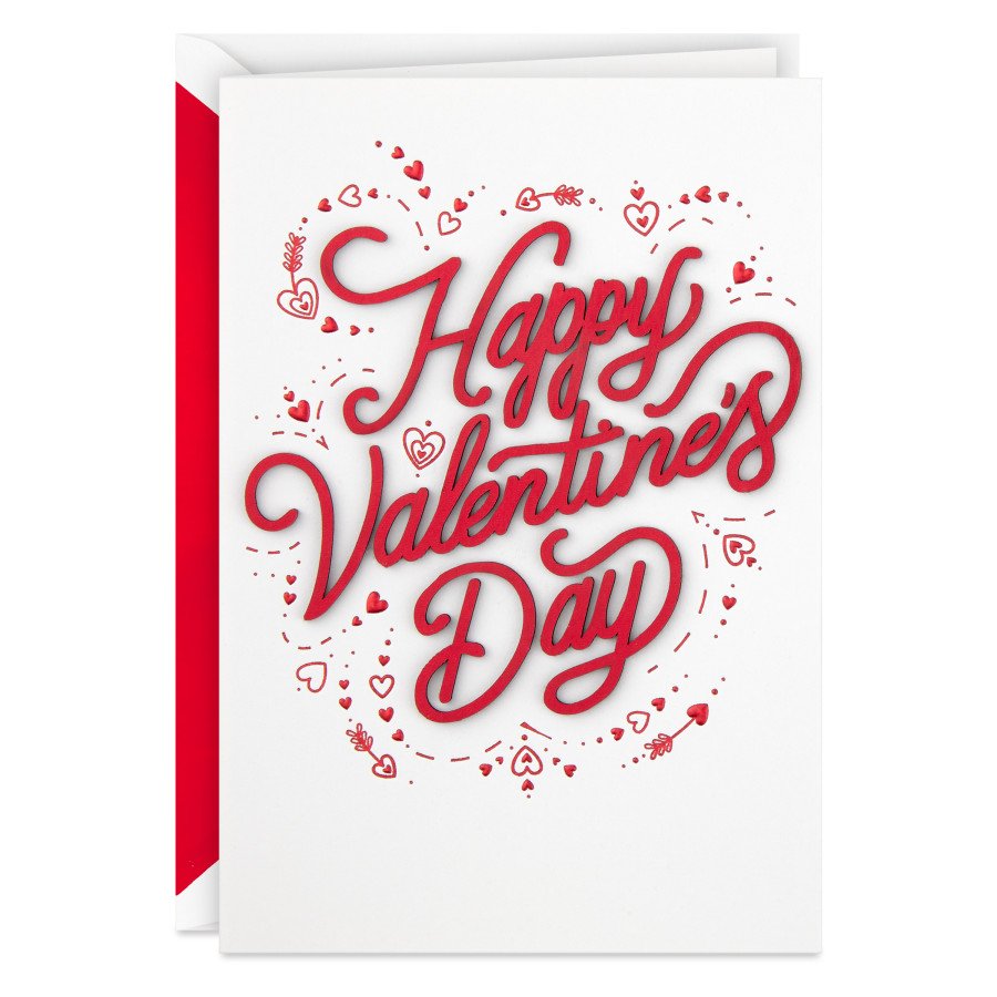 Hallmark Happy Heart Signature Valentine's Day Card - S20 - Shop ...