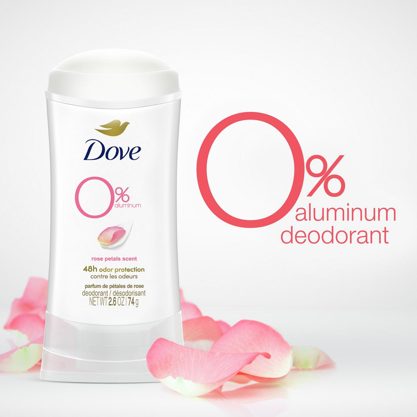 Dove 0% Aluminum Deodorant - Rose Petals - Shop Deodorant ...