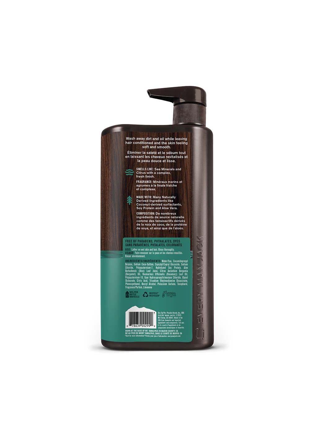 Every Man Jack All Over Wash - Sea Salt - Shop Body wash at H-E-B