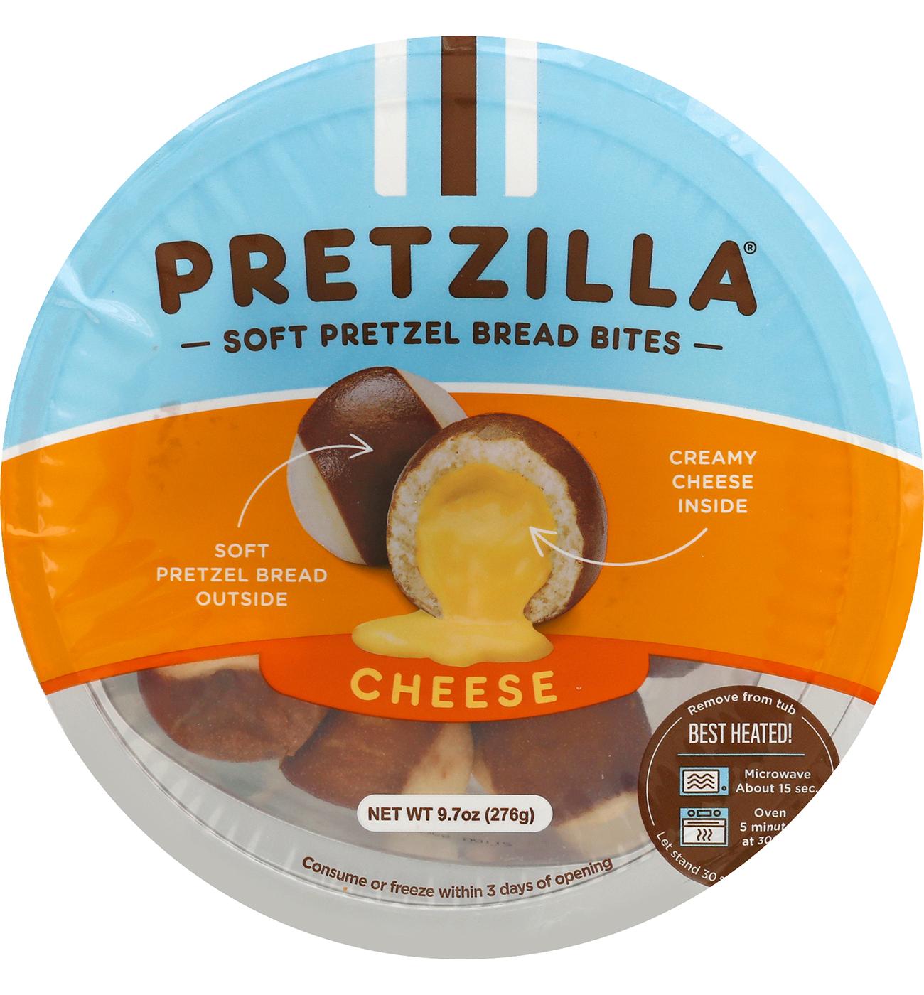 Pretzilla Cheese Filled Soft Pretzel Bites - Shop Buns & rolls at H-E-B