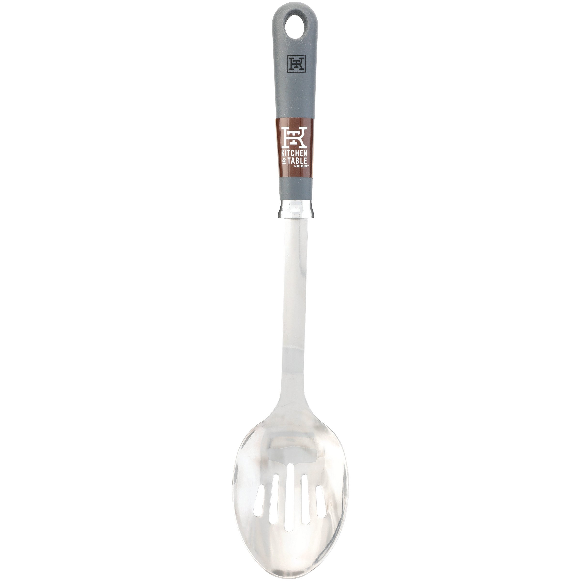 Kitchen & Table by H-E-B Stainless Steel Slotted Spoon - Shop Utensils ...