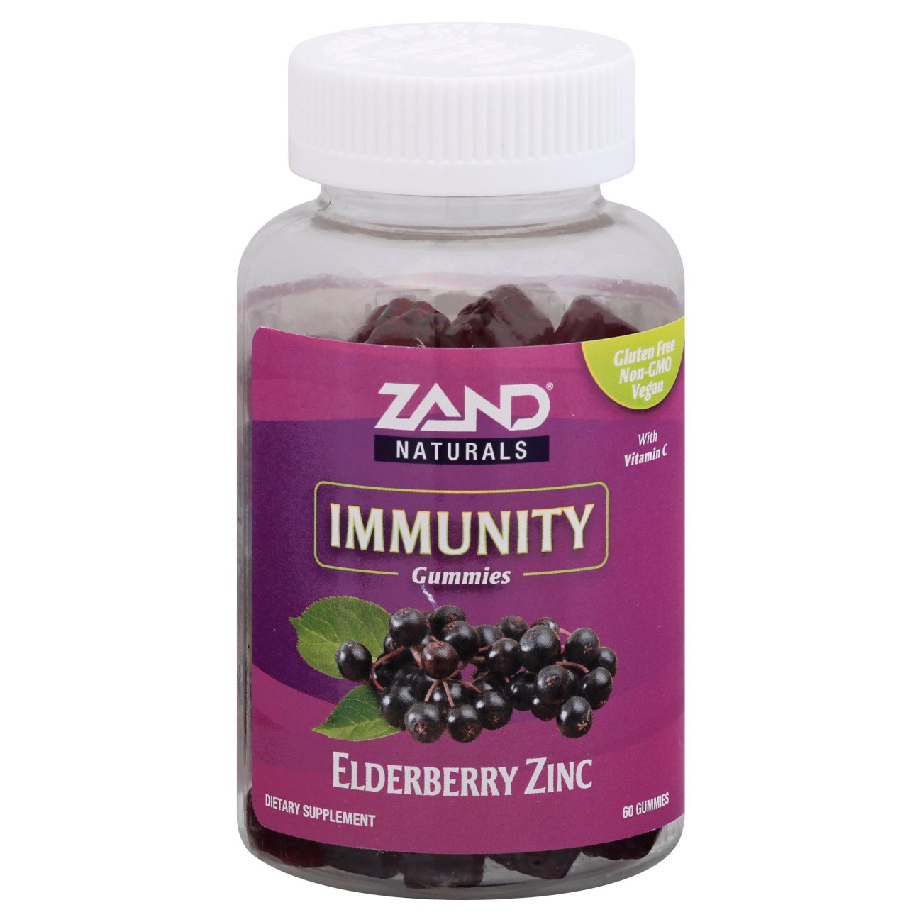 Zand Immunity Elderberry Zinc Gummies - Shop Vitamins A-Z at H-E-B