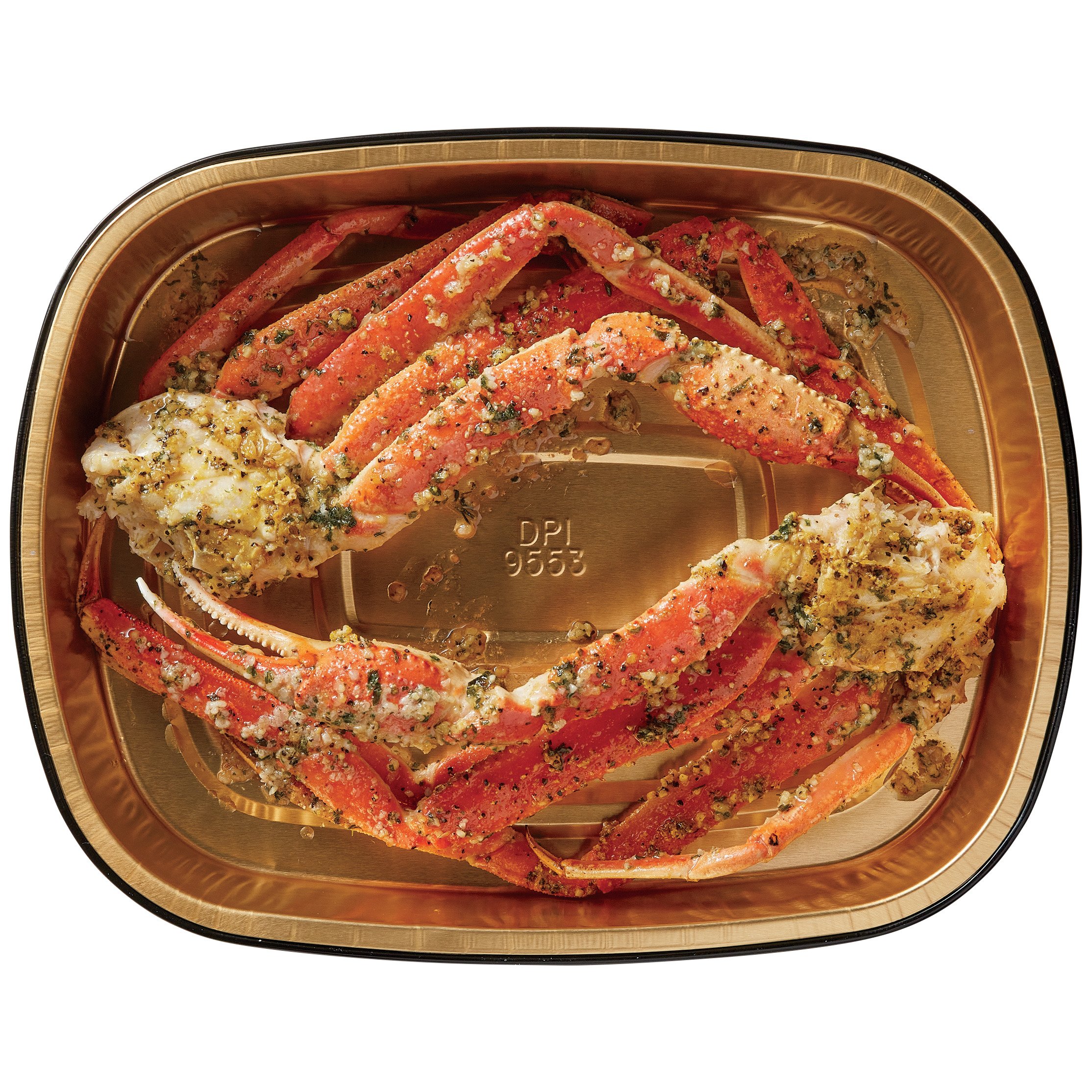 Bayou Boil House by H-E-B Cooked Snow Crab Leg Clusters - Lemon Pepper ...