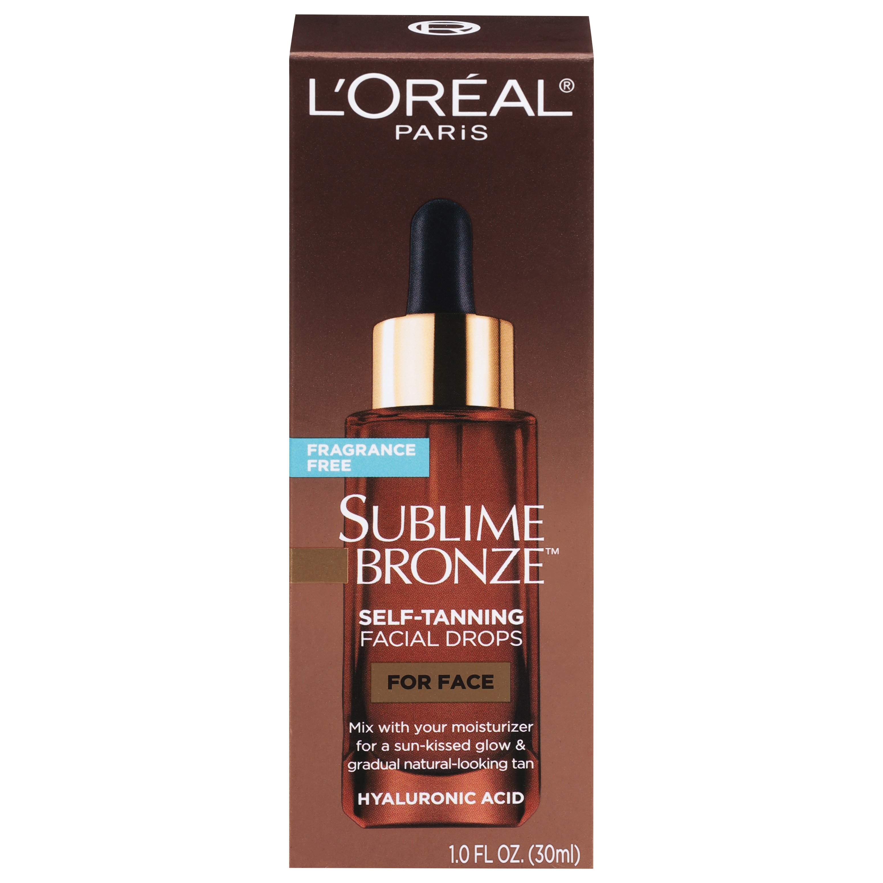 L'Oréal Paris Sublime Bronze Self-Tanning Facial Drops - Shop Sunscreen ...