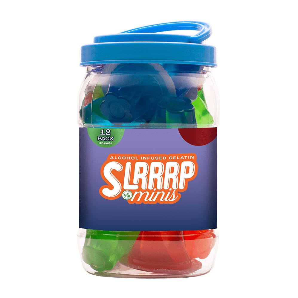 Slrrrp Mini Alcohol Infused Gelatin Shots - Shop Malt beverages ...