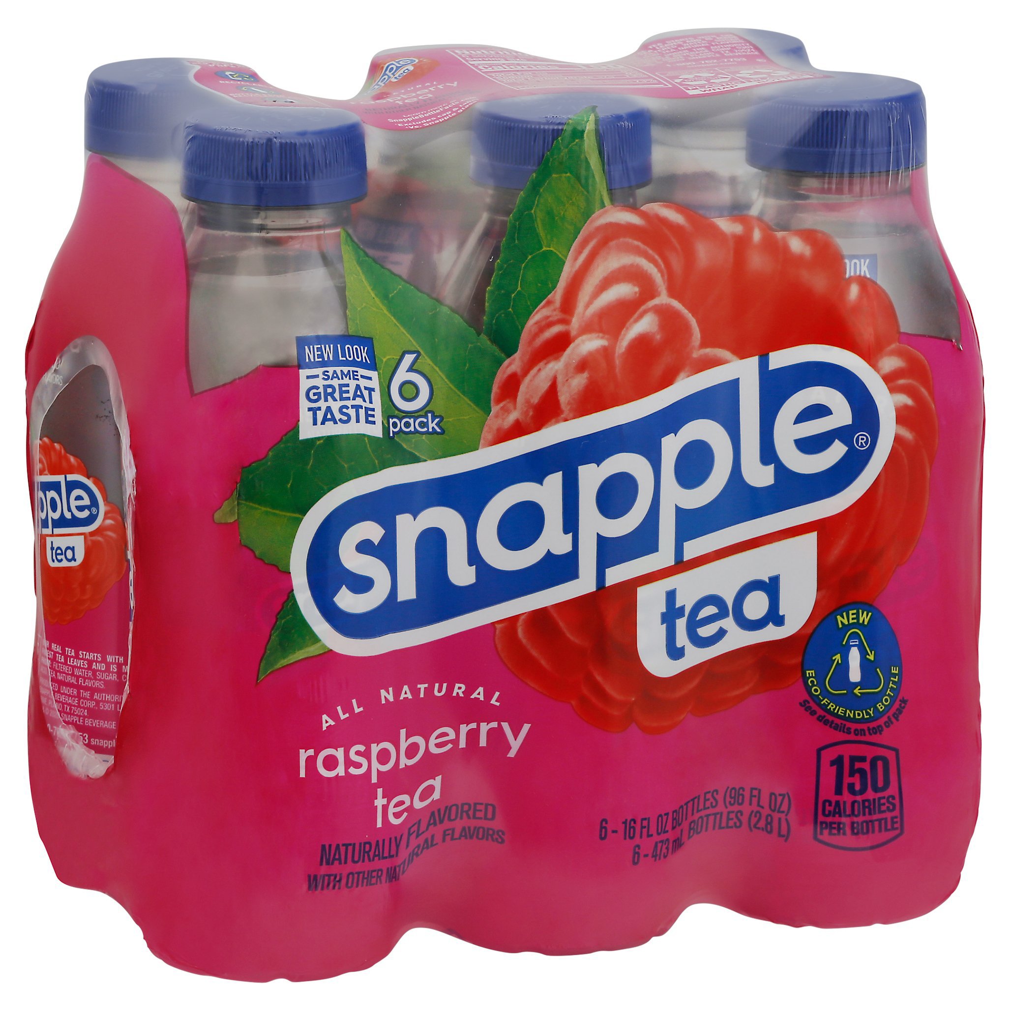 Snapple Raspberry Tea 16 oz Bottles - Shop Tea at H-E-B