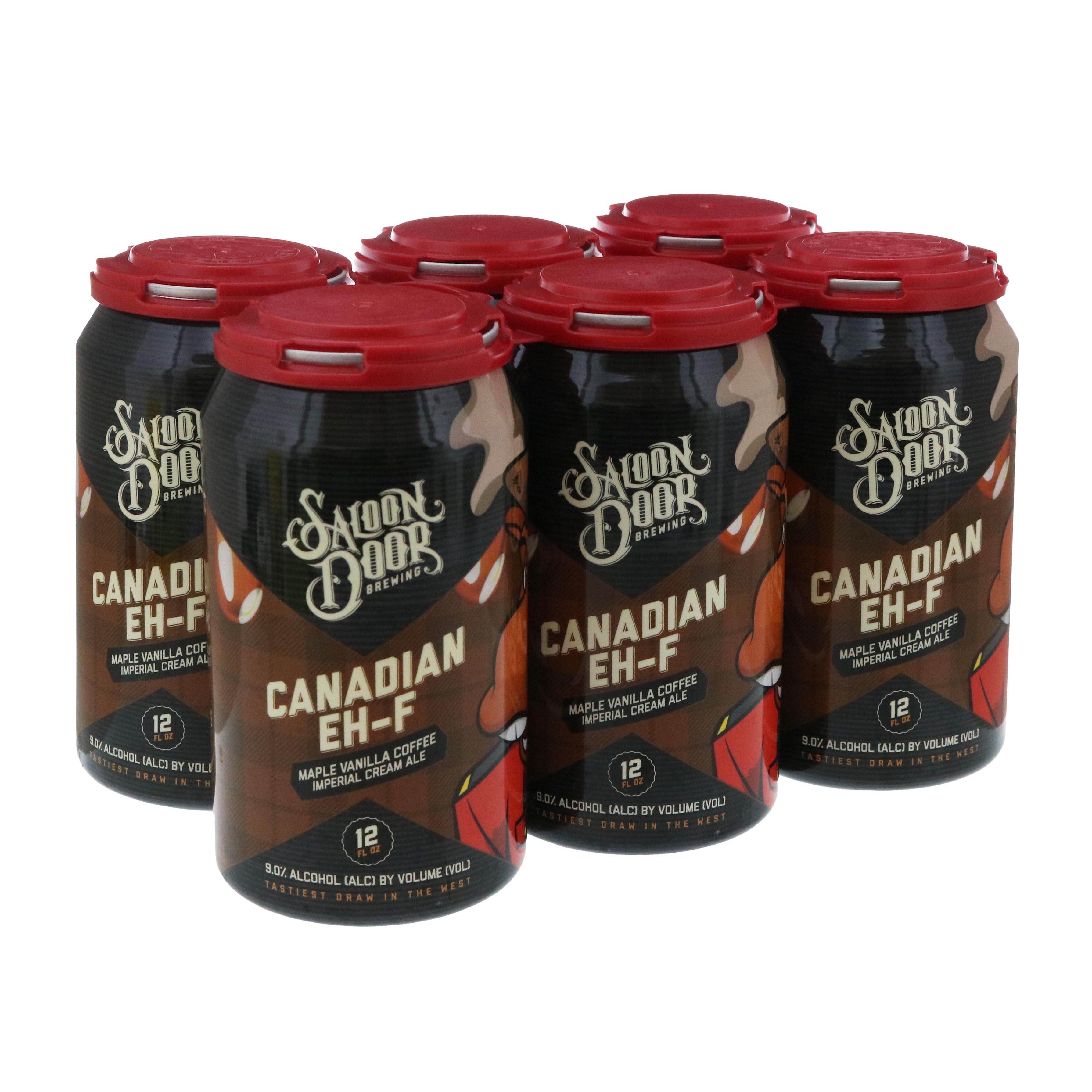 Saloon Door Canadian Eh-F Imperial Cream Ale Seasonal Craft Beer 6 pk ...