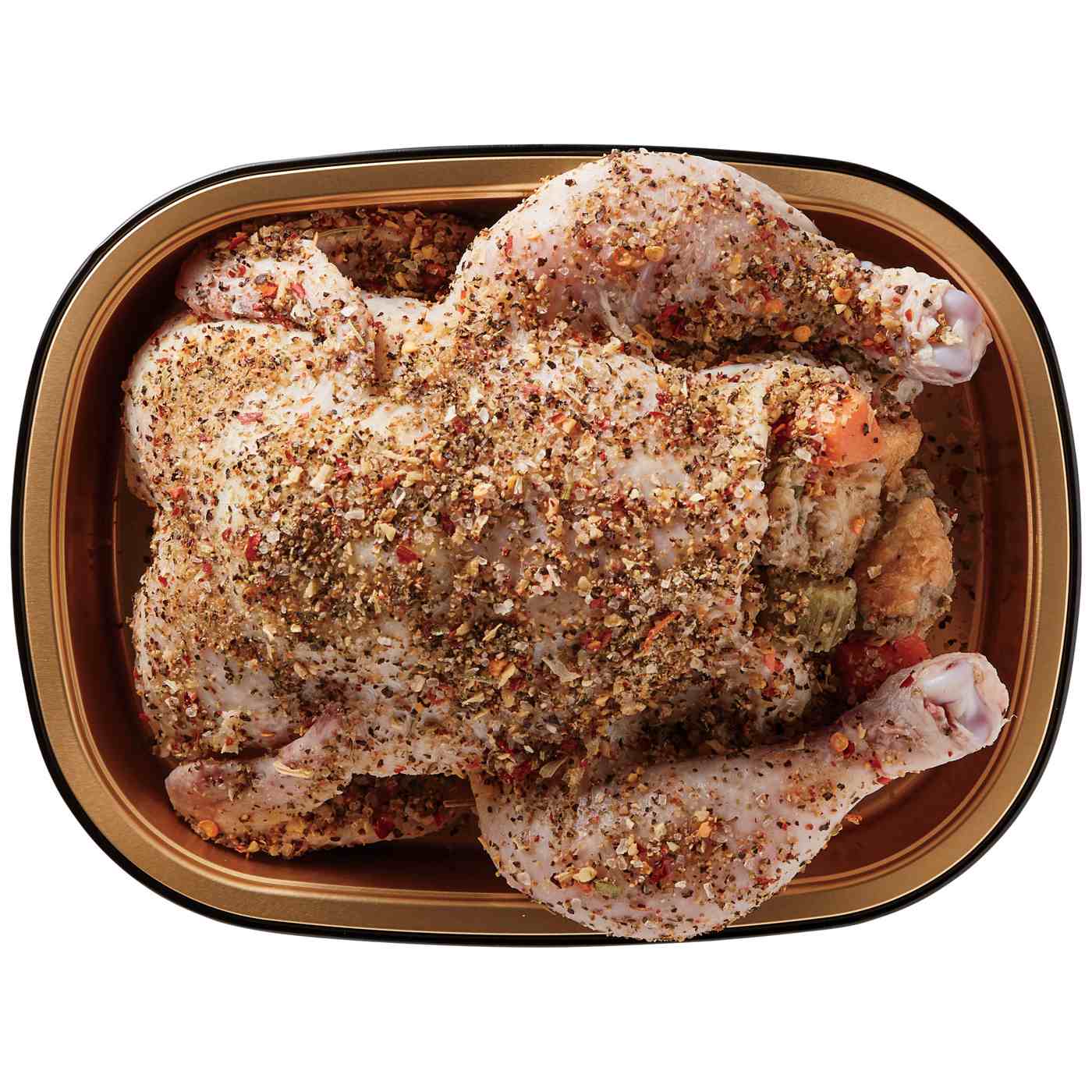 Meal Simple by H-E-B Holiday-Seasoned Whole Chicken with Garlic Butter ...