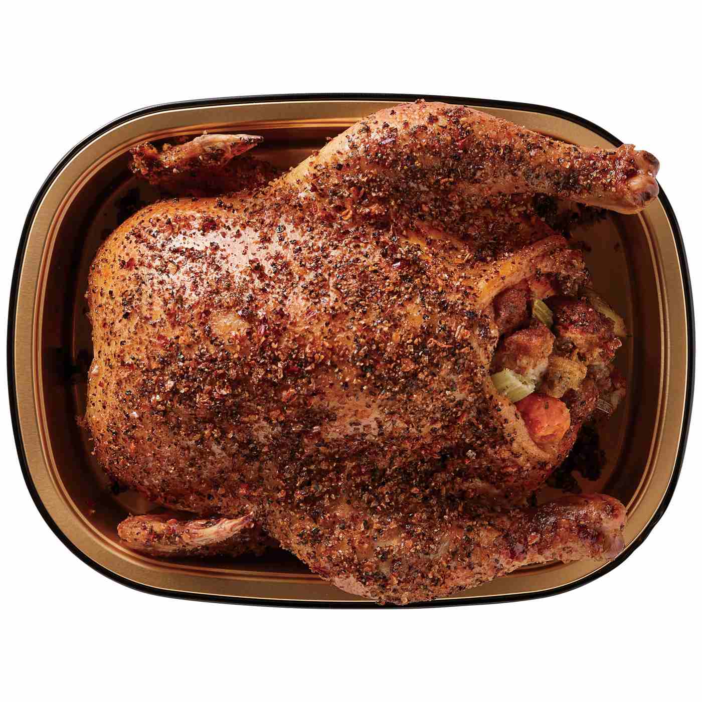 Meal Simple by H-E-B Holiday-Seasoned Whole Chicken with Garlic Butter ...