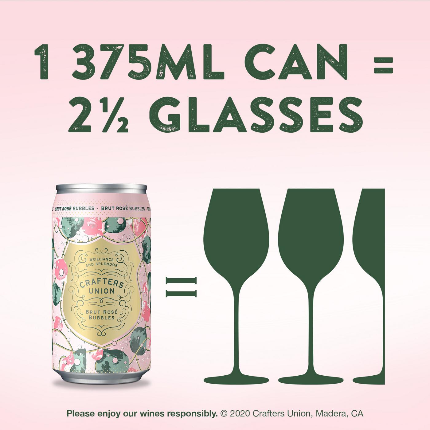 Crafters Union Brut Rose Bubbles - Shop Wine at H-E-B