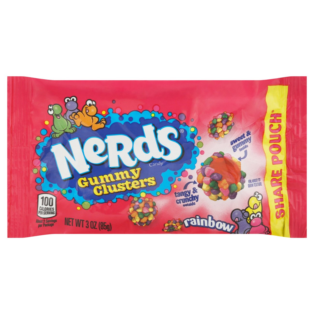Nerds Rainbow Gummy Clusters Share Size Candy - Shop Candy at H-E-B