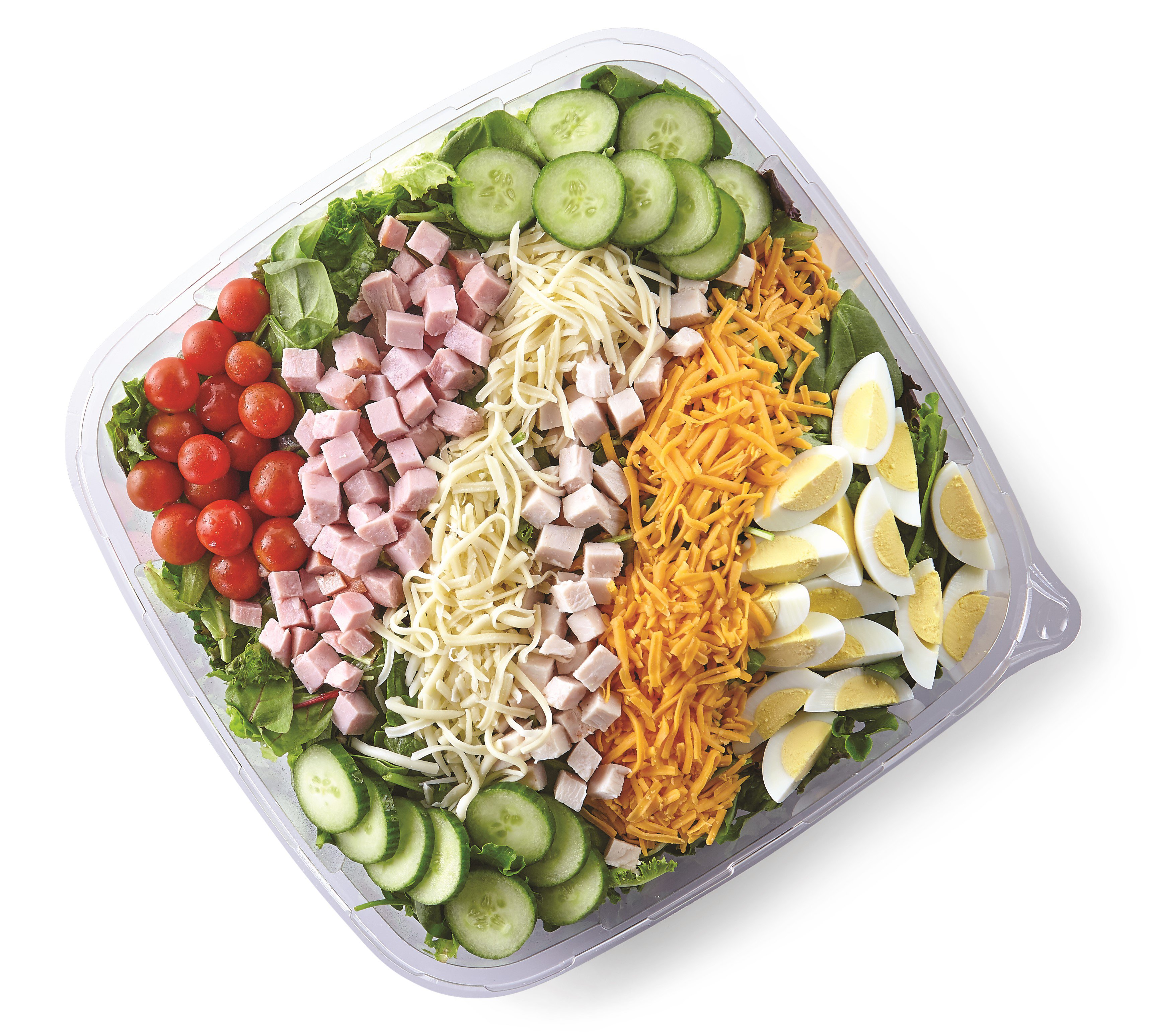 H-E-B Large Party Bowl - Chef Salad - Shop Party Trays at H-E-B
